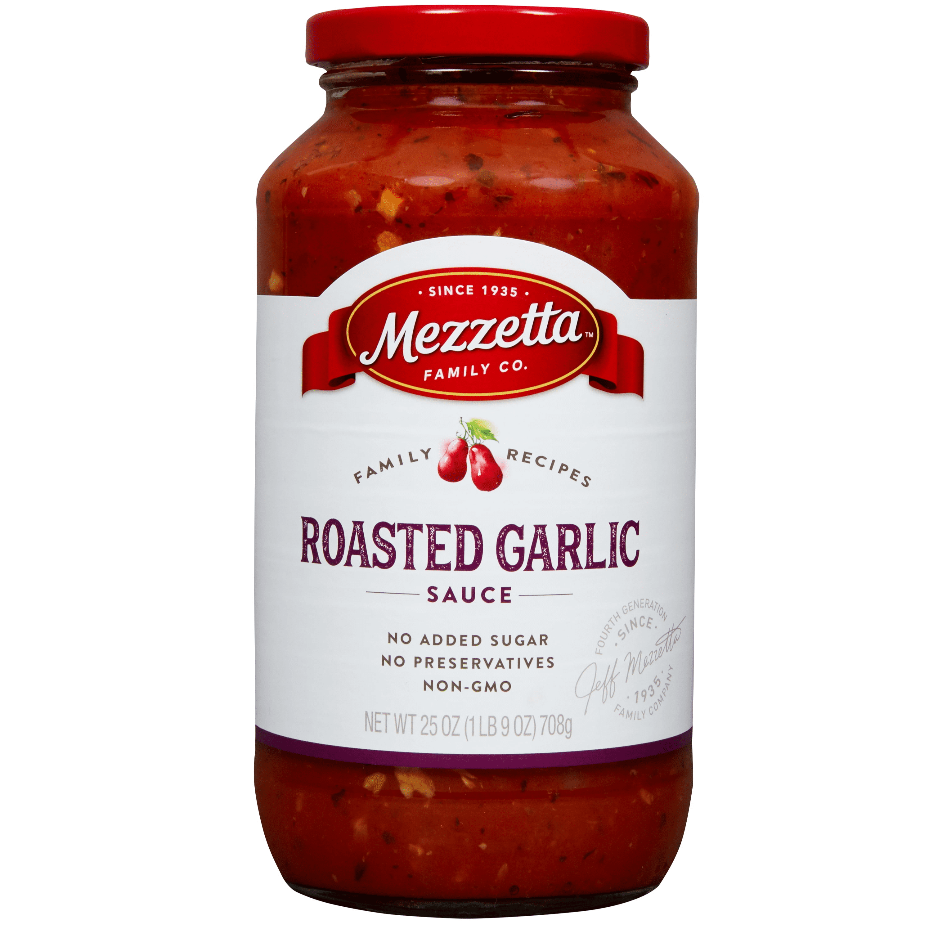 Mezzetta Family Recipes Roasted Garlic Sauce 25 oz Jar - Walmart.com