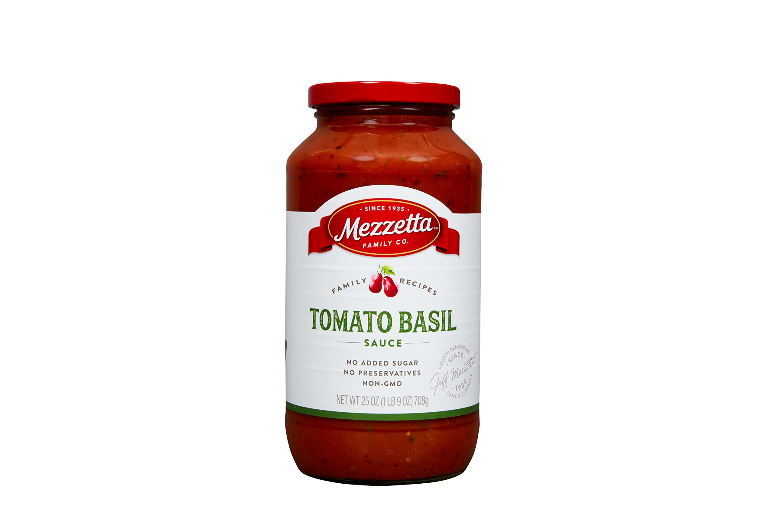 Mezzetta Family Recipes Tomato Basil Sauce, 6.25 Ounce (Pack of 6 ...
