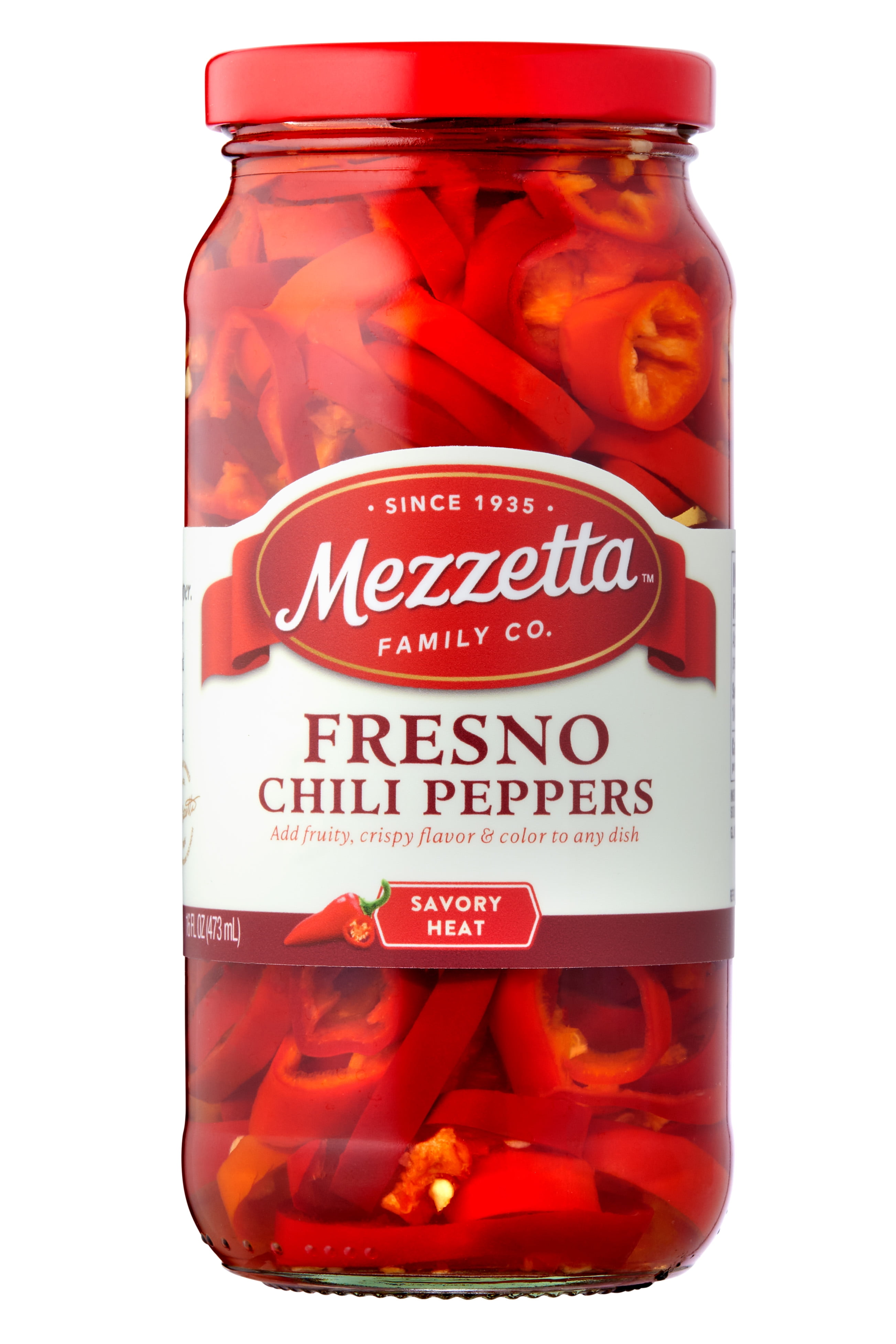 Mezzetta Fresno Chili Peppers, 16 fl oz Jar - Walmart.com