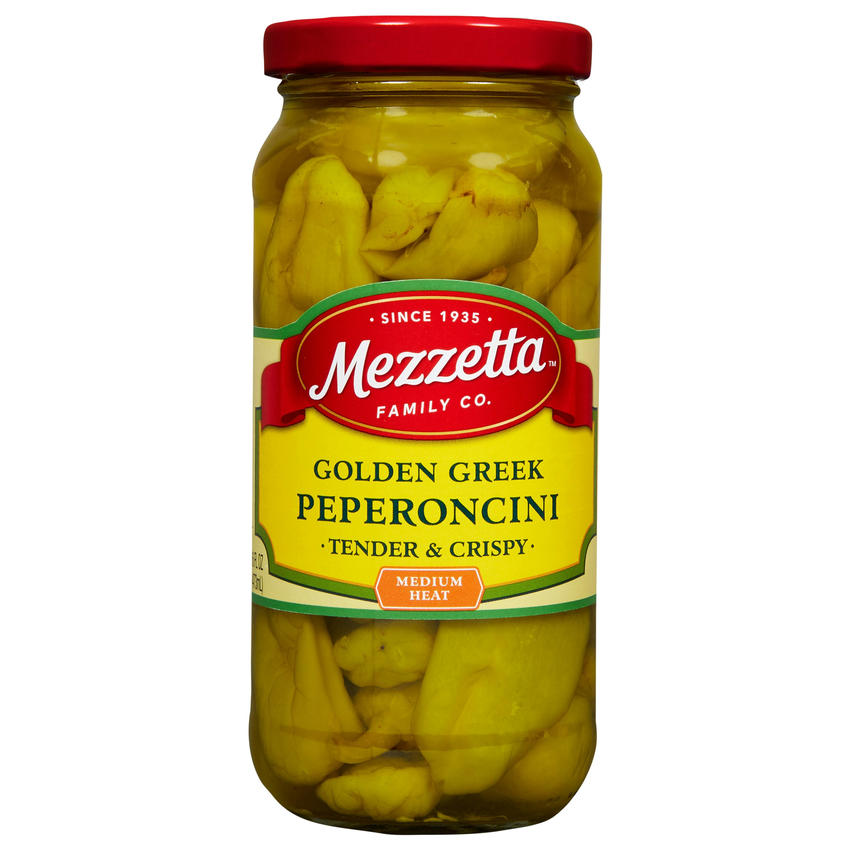 Mezzetta Greek Pepperoncini 16 oz (Pack Of 6) - Walmart.com