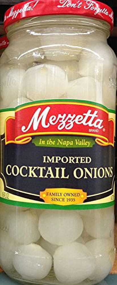 Mezzetta Imported Cocktail Onions 16 Ounce (Pack of 2) - Walmart.com
