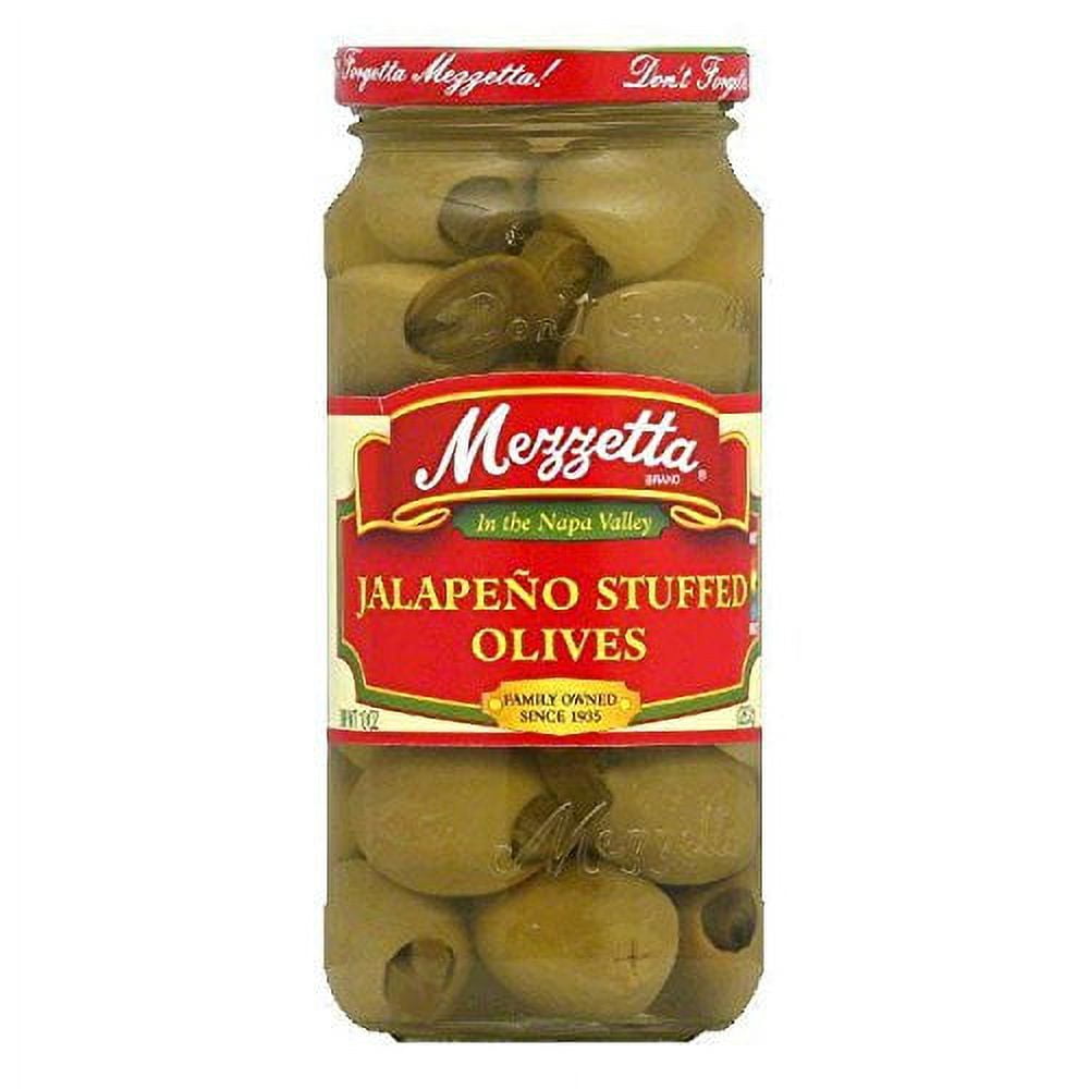 Mezzetta Jalapeno Stuffed Olives 10-ounce Jars (Pack of 12) - Walmart.com