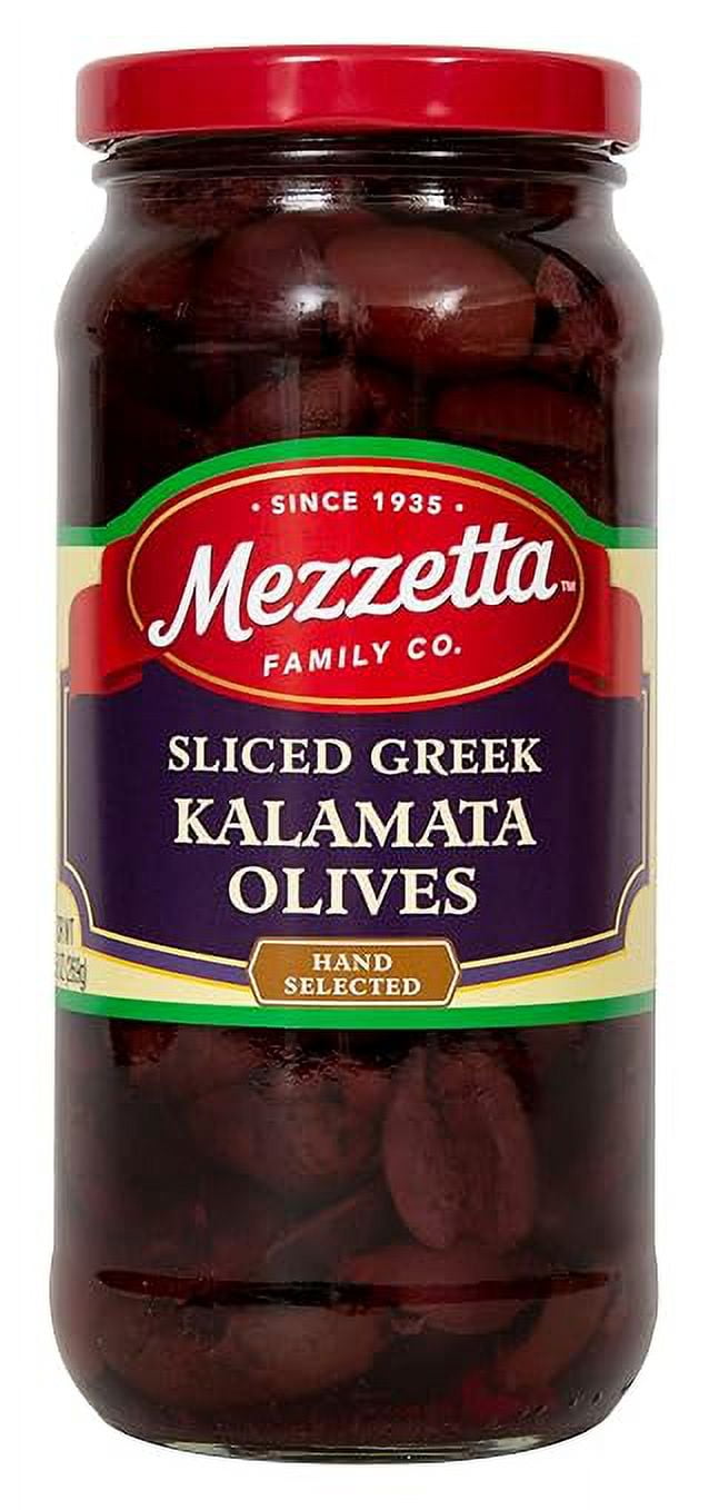 Mezzetta Kalamata Olives, Sliced, 9.5 Ounce - Walmart.com