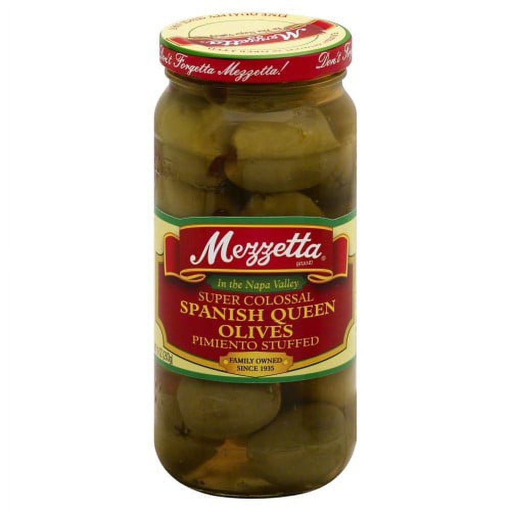 Mezzetta Mezzetta Spanish Colossal Queen Olives with Minced Pimento ...