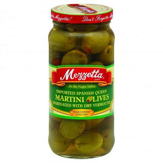 Mezzetta Mezzetta Spanish Queen Martini Olives Marinated (Pack of 4 ...
