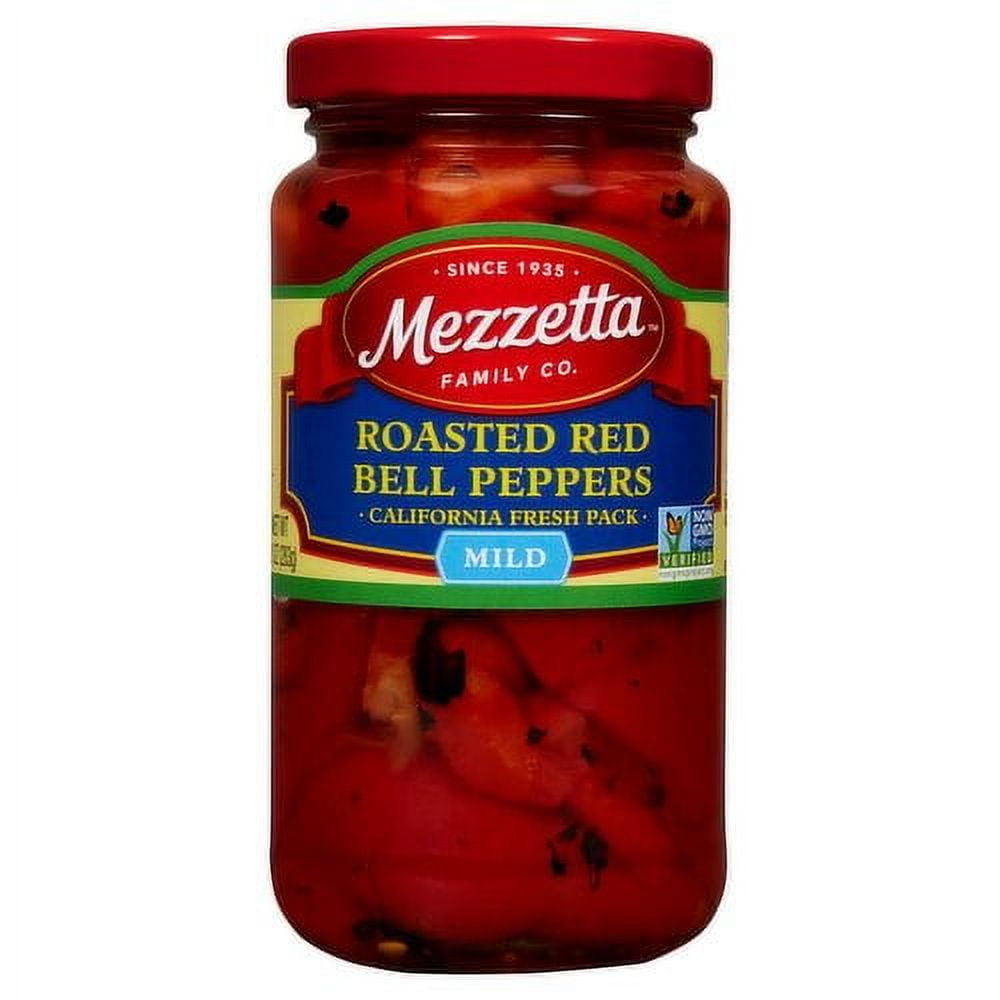 Mezzetta Mild Roasted Red Bell Peppers, 10 oz( pack of 1 ) - Walmart.com