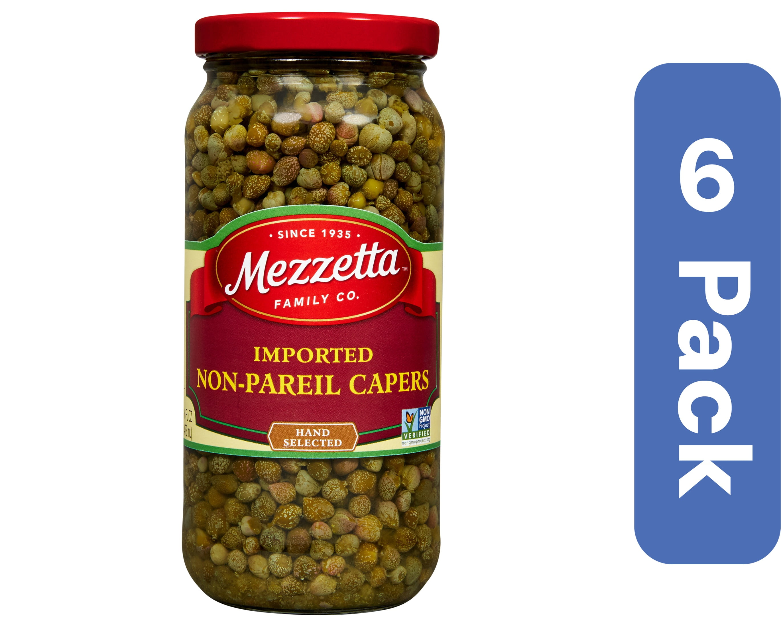 Mezzetta Non-Pareil Capers 16 oz (Pack of 6) - Walmart.com