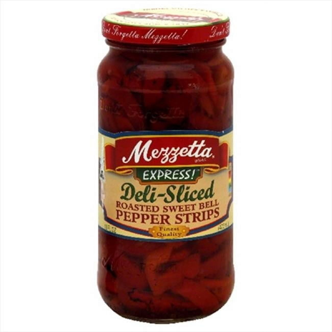 Mezzetta Roasted Bell Pepper Strips in Jar, 16 Oz, Pack Of 6 - Walmart.com