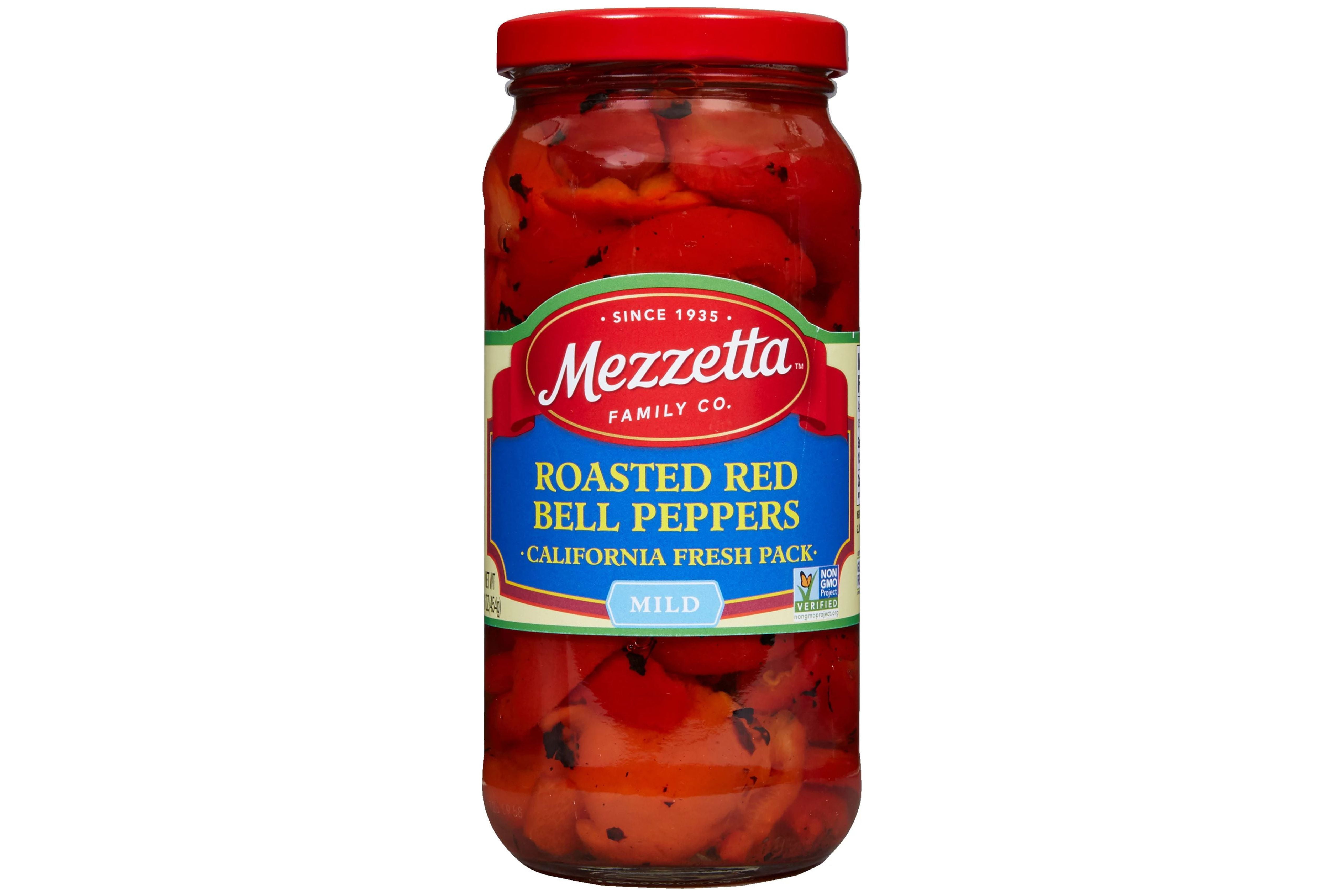 Mezzetta Roasted Red Bell Peppers, 16 oz Jar - CA Only - Walmart.com