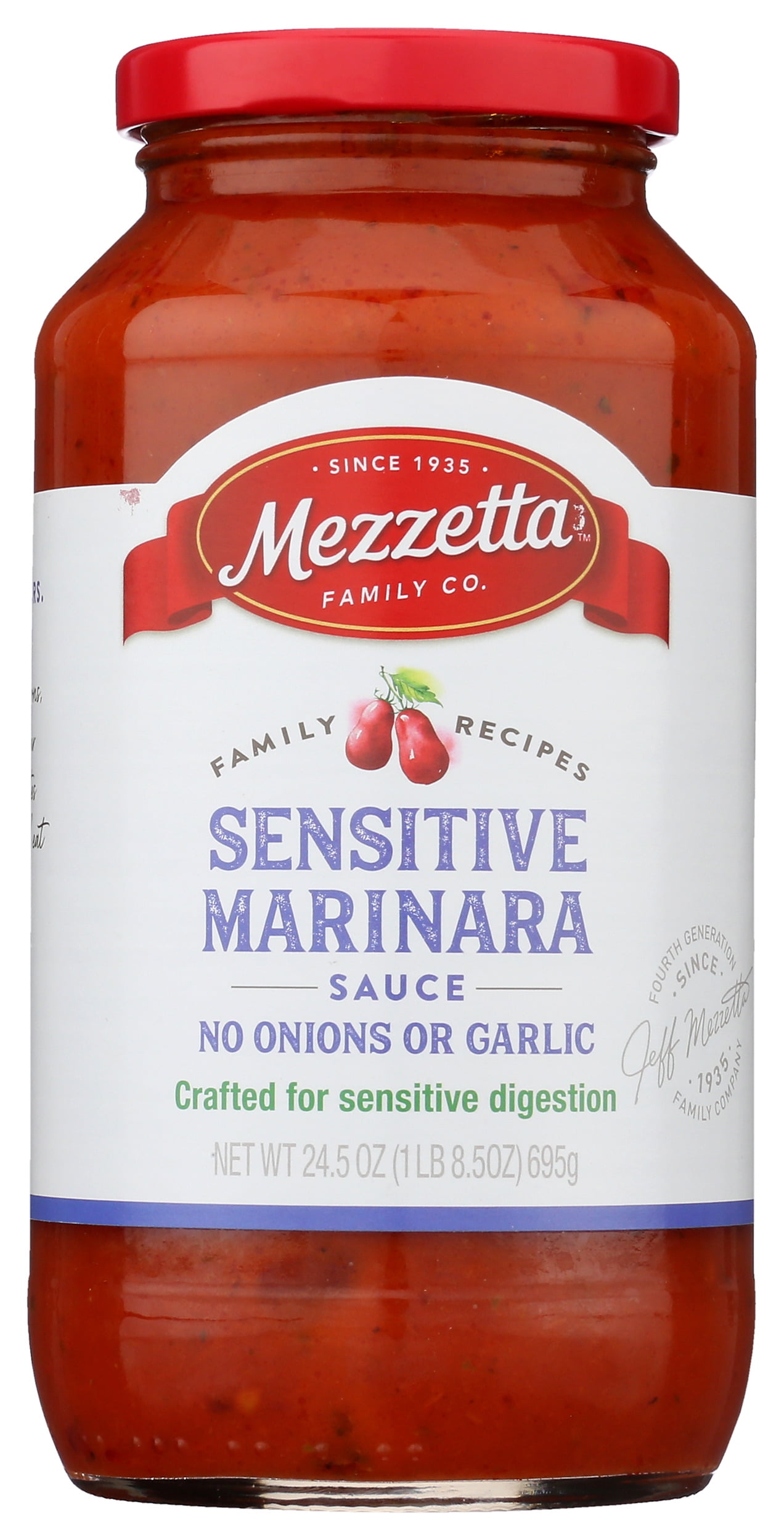 Mezzetta Sauce Marinara Sensitive 24.5 Ounce (Pack Of 6) - Walmart.com