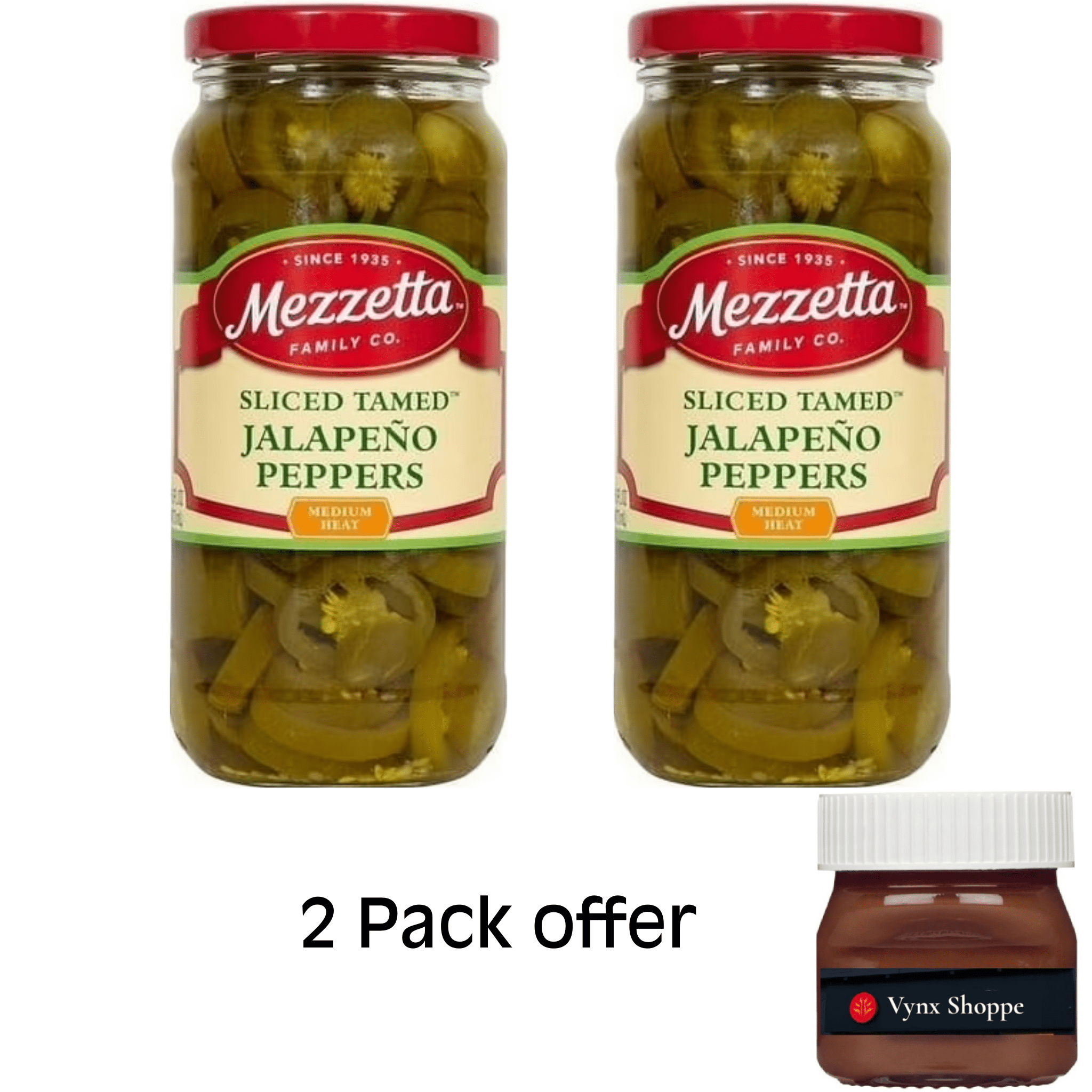 Mezzetta Jalapeo Peppers - Jarred goods for grocery retail - Walmart ...