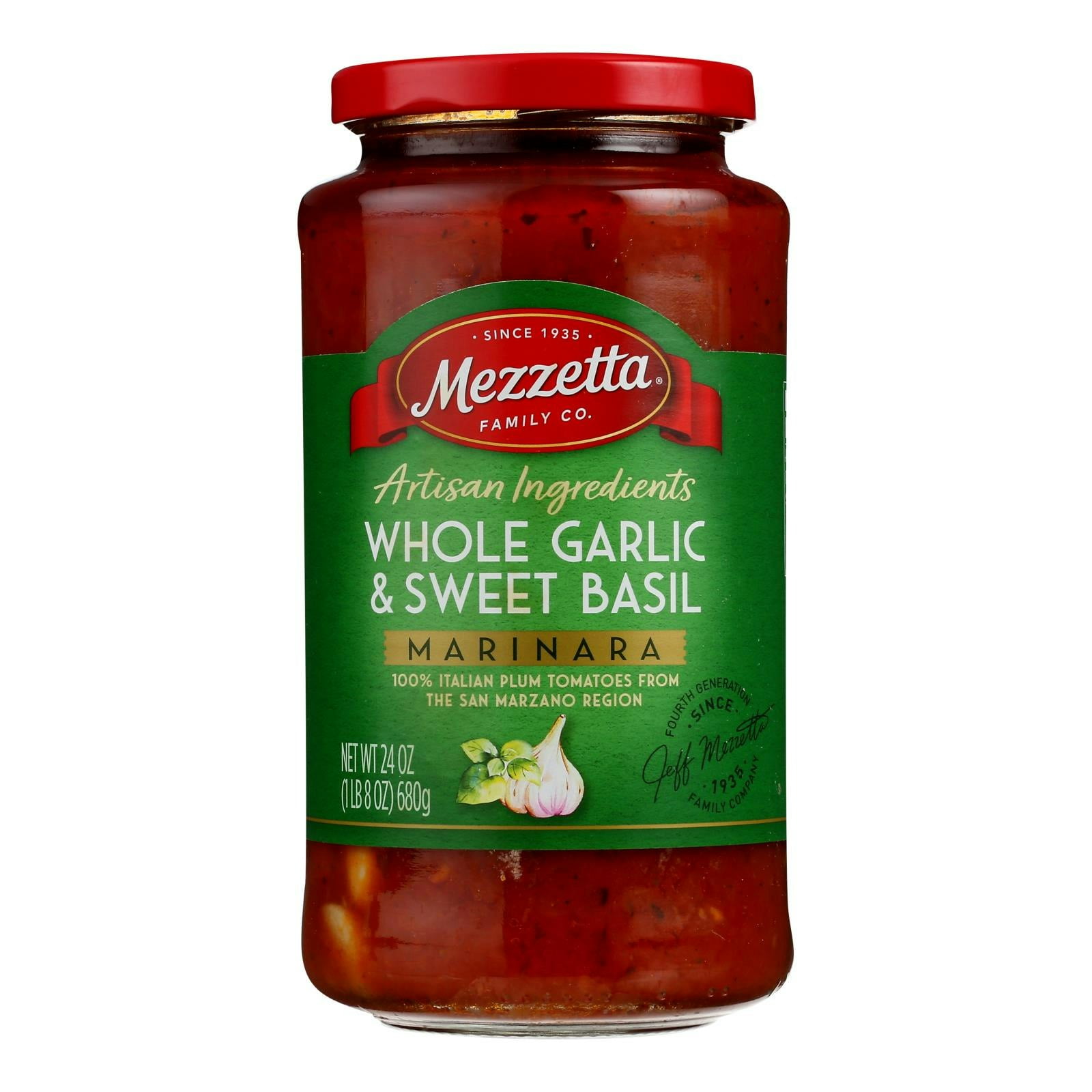 Mezzetta Tomato Basil Pasta Sauce 24 oz (Pack Of 6) - Walmart.com