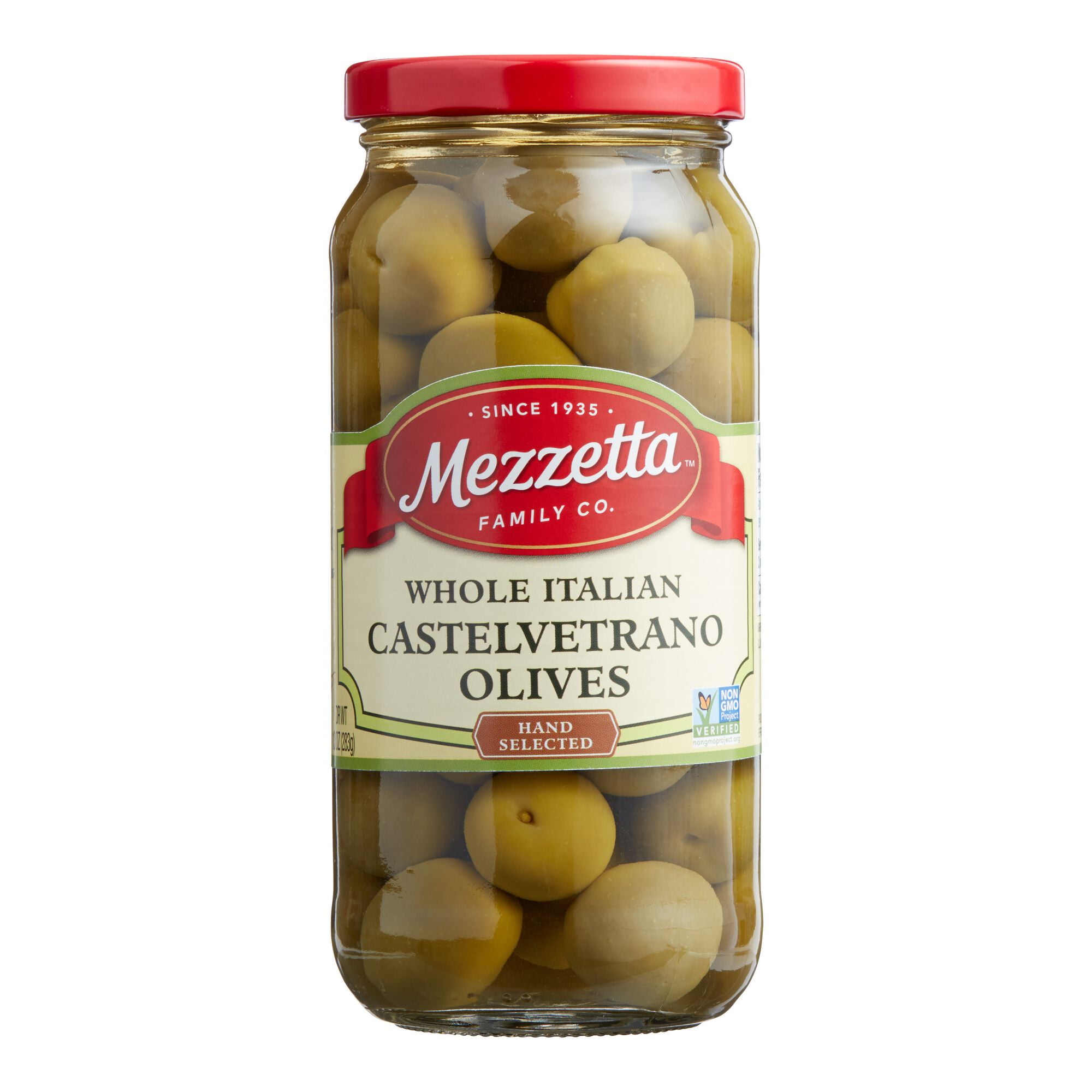 Mezzetta Whole Castelvetrano Olives 10 oz Pack of 2 - Walmart.com