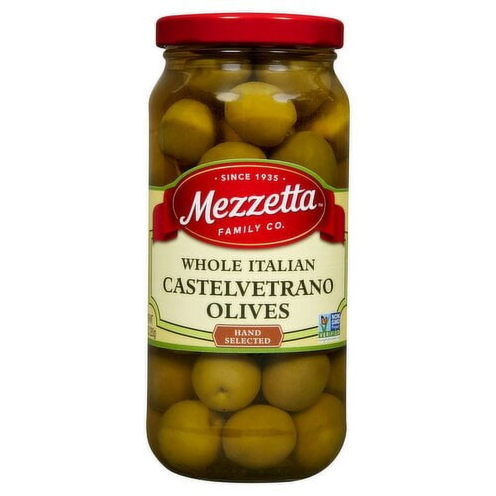 Mezzetta Whole Italian Castelvetrano Olives, 10 oz( pack of 1 ...