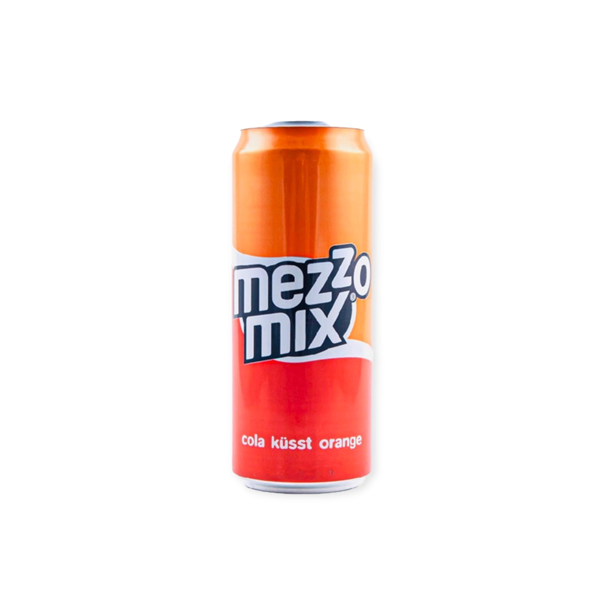 Mezzo Mix Soda Cola Kissed Orange 0.33cl - Walmart.com