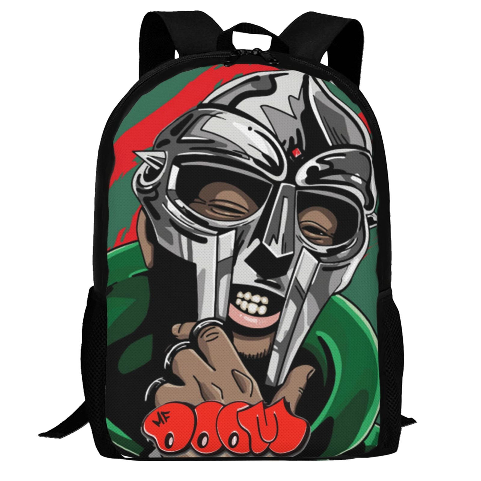 Mf Doom Backpack,3d Print Laptop Backpack Lightweight Casual Daypack ...
