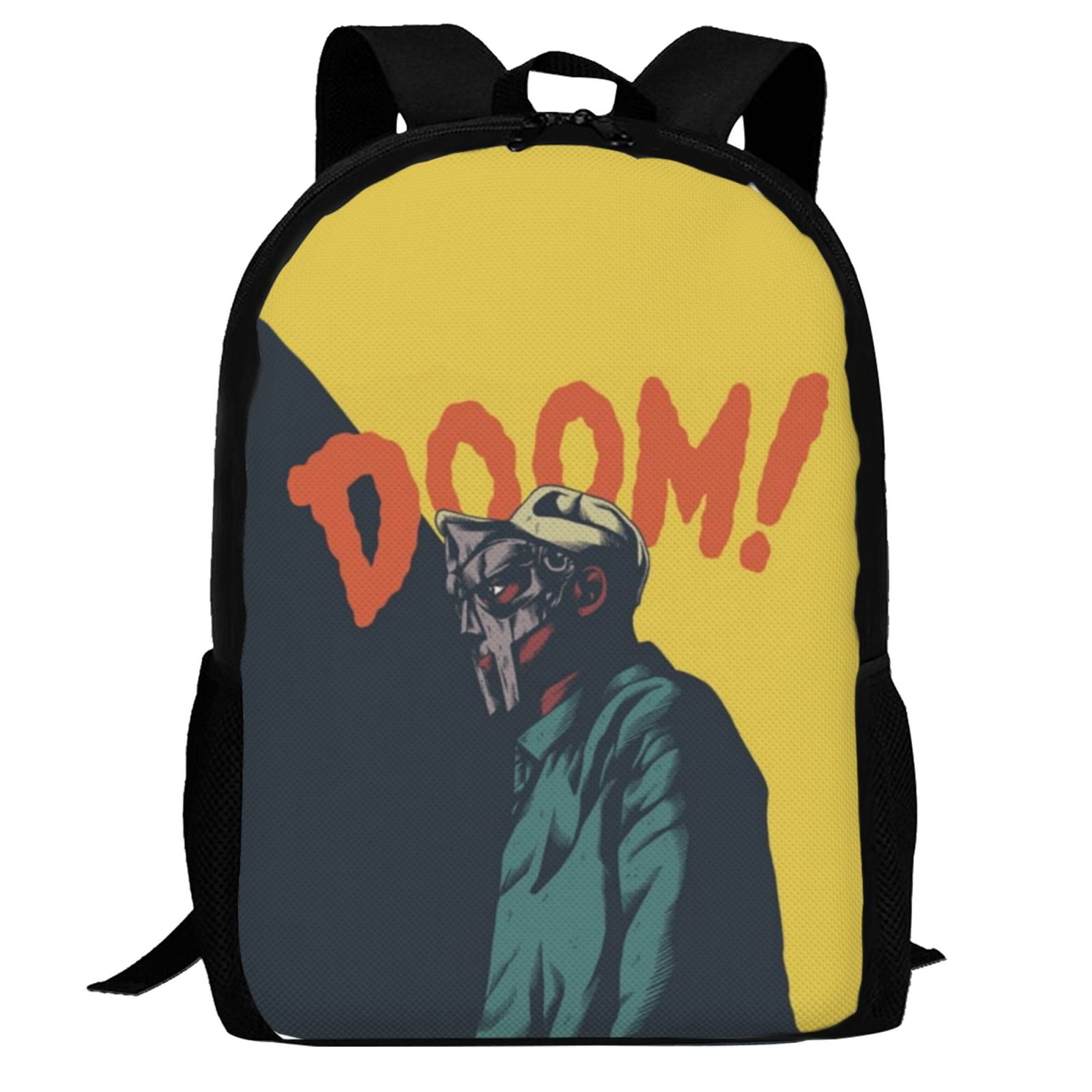 Mf Doom Backpack,3d Print Laptop Backpack Lightweight Casual Daypack ...