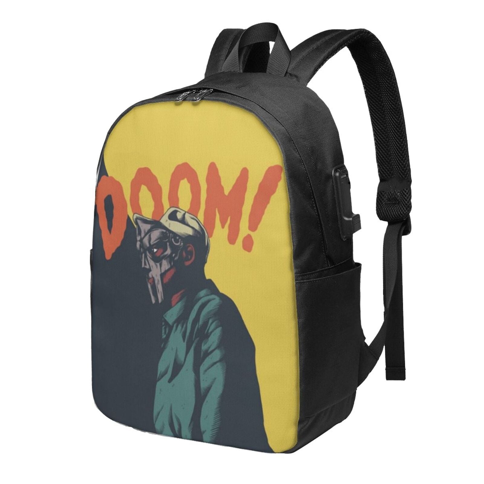 Mf Doom Backpack For Men Women Teen , Water Resistant Casual Daypack ...