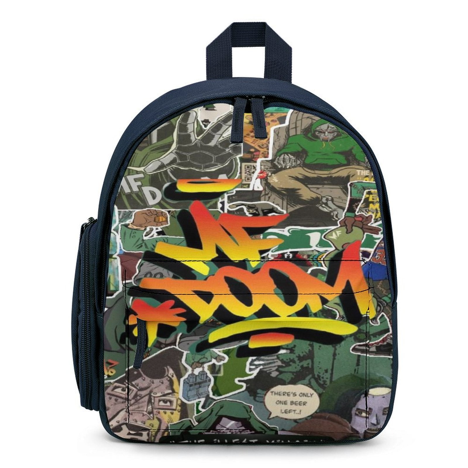 Mf Doom Backpack for Men Women Small Backpack with Front Pocket ...