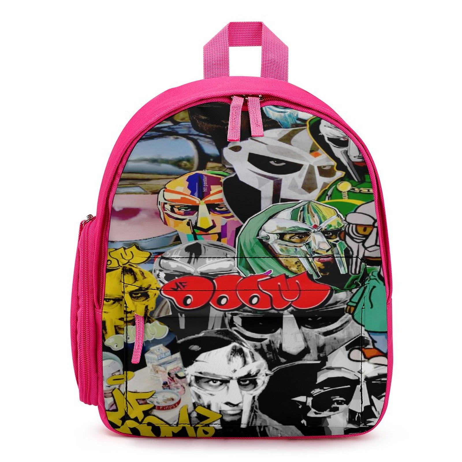 Mf Doom Backpack for Men Women Small Backpack with Front Pocket ...