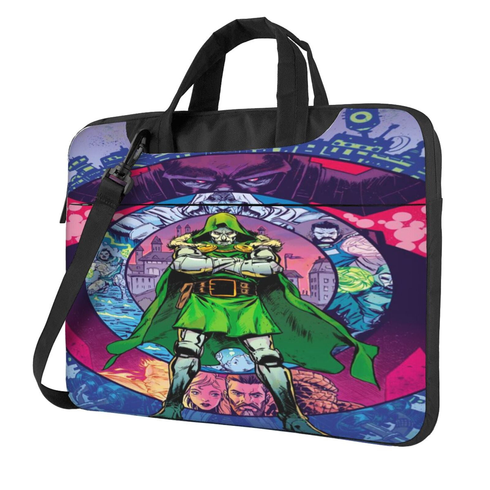 Mf Doom Laptop Bag For Women Men Waterproof Laptop Shoulder Bag 13-15.6 ...
