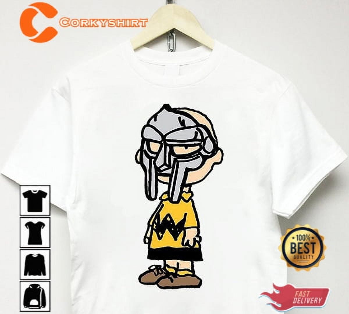 Mf Doom Rapper Comic Graphic Rap Shirt - Walmart.com
