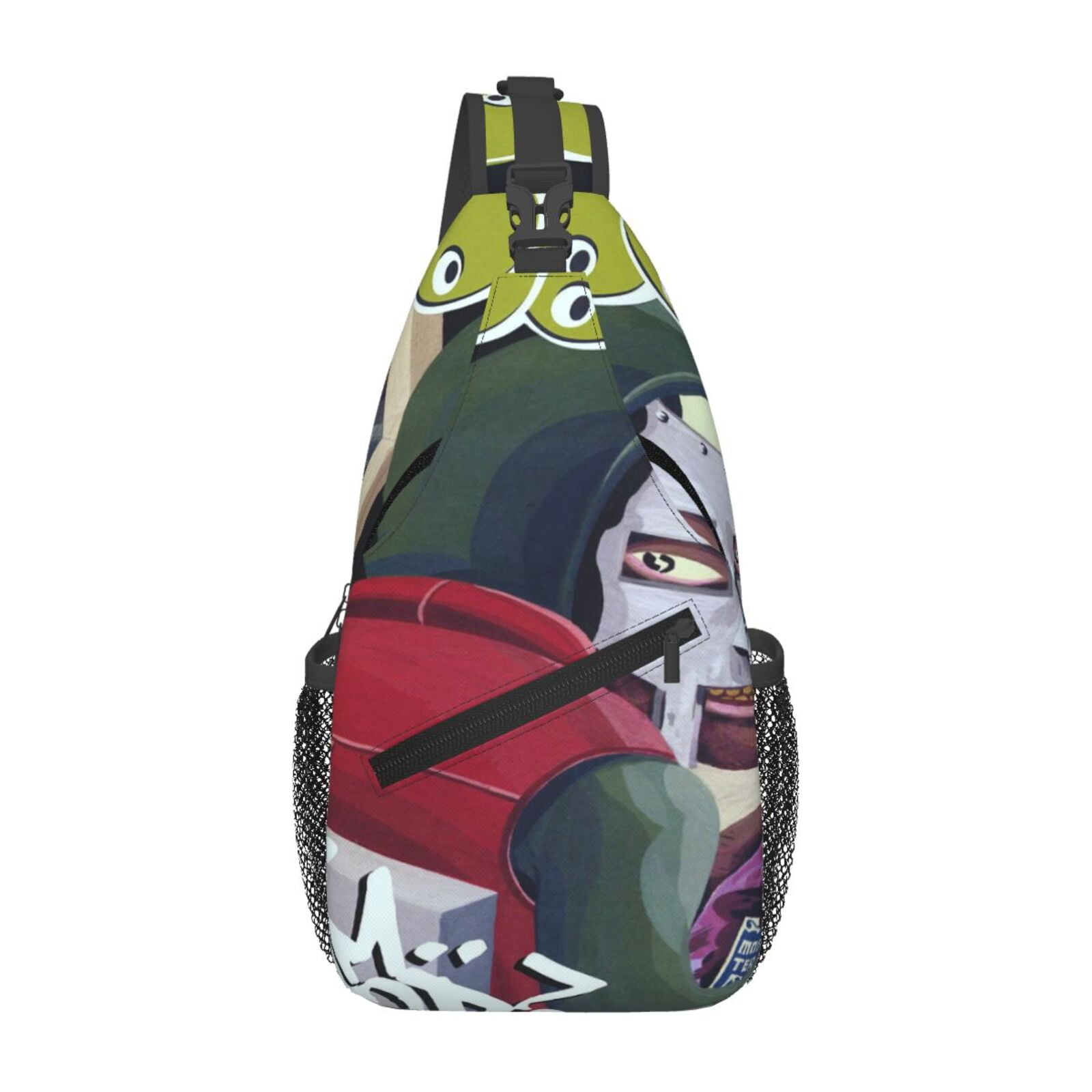 Mf Doom Sling Backpack Cartoon Crossbody Bag Travel Hiking Backpack ...