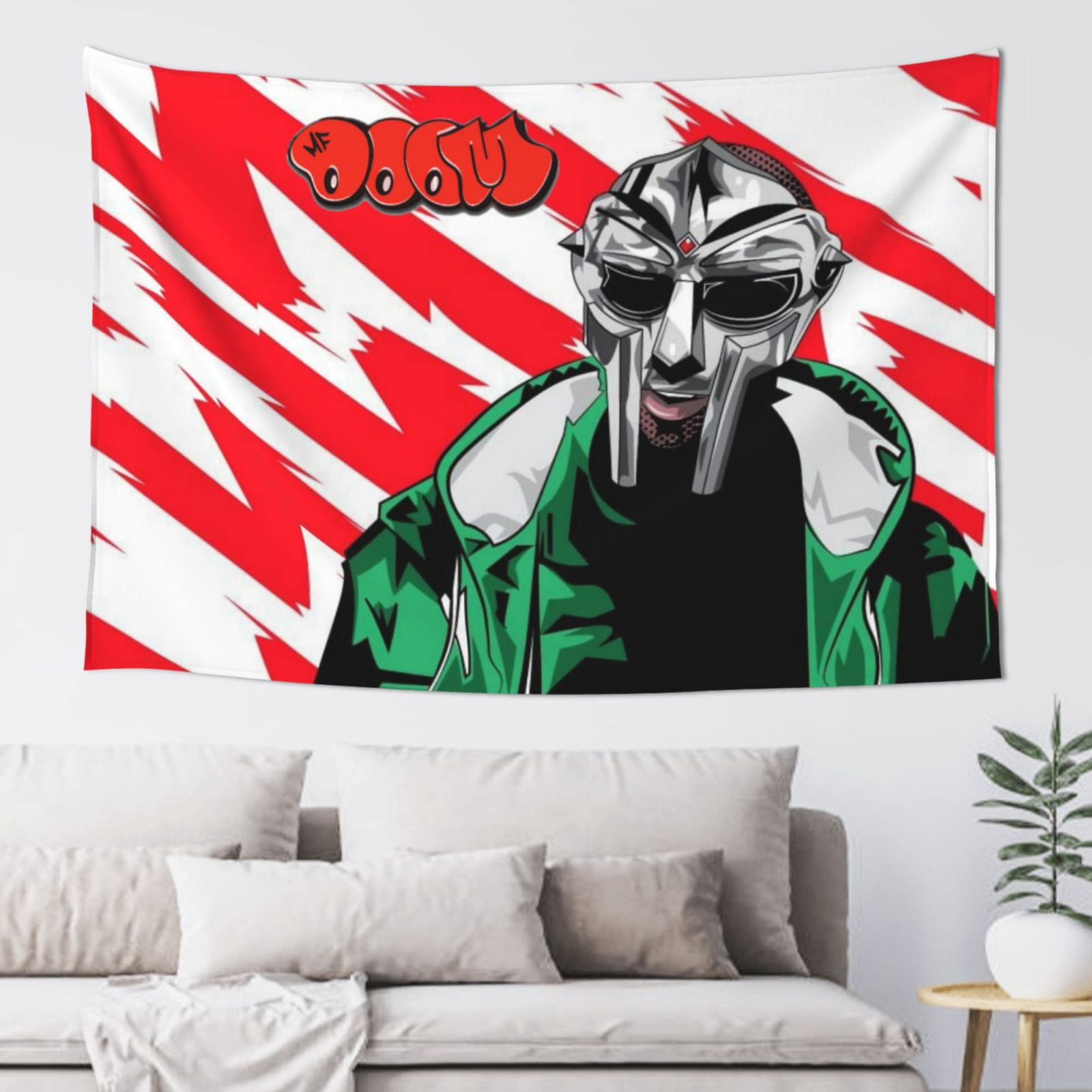 Mf Doom Tapestry Wall Hanging Home Decoration Wall Blanket Dormitory ...