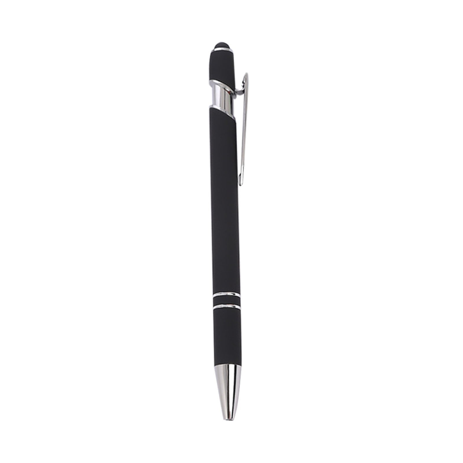 Mfigree 12 Pieces Black Ballpoint Pen with Stylus Tip, 2 in 1 Stylus ...
