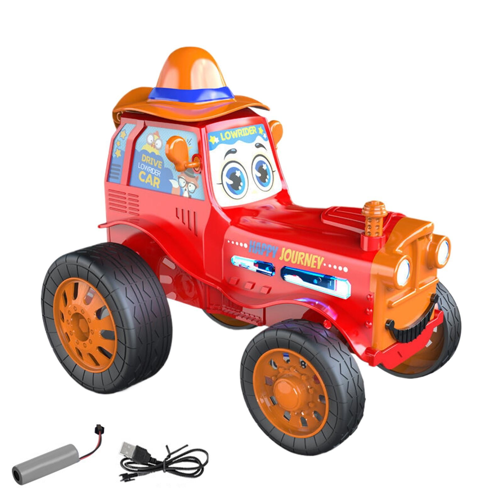 Mfigree 2025 New Children's Jumping Car Toys | Rechargeable Remote Cars ...