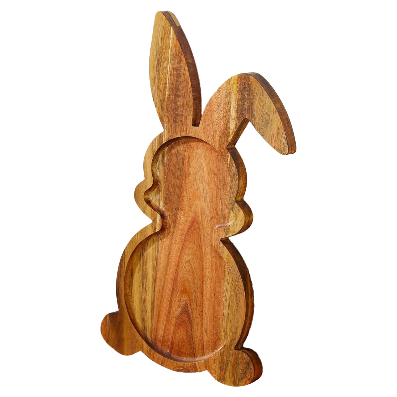 Mfigree 2025 New Farmhouse Bunny Serving Wood Trays (Set Of 1) Nesting ...