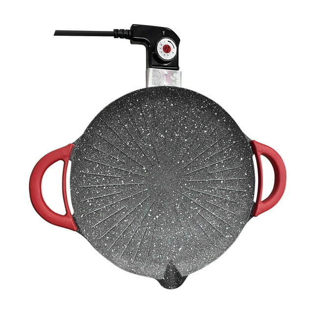 Mfigree 2025 New Korean Household Electric Baking Pan Roast Round Plug ...