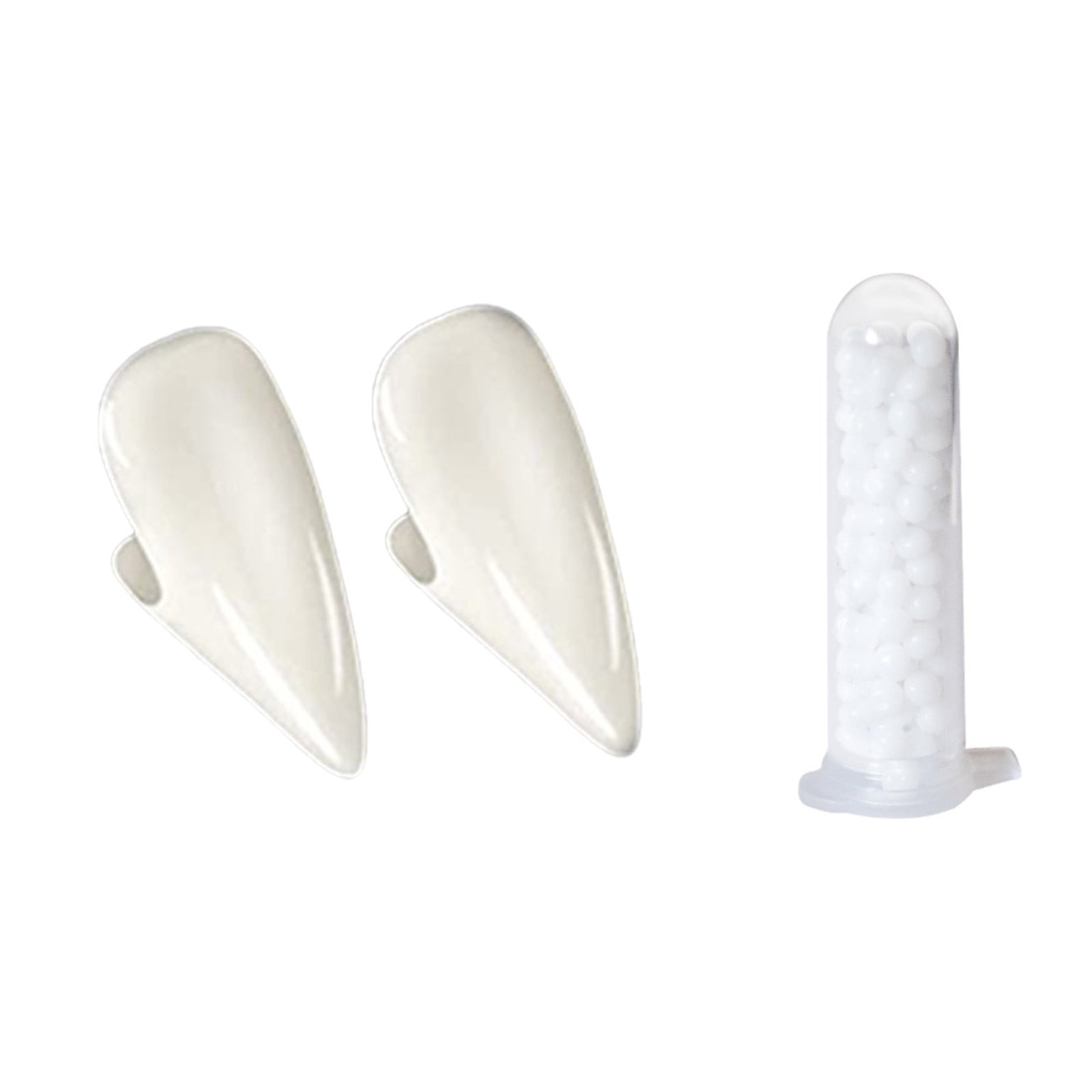 Mfigree 2025 Upgraded 4 Sizes Halloween Teeth Fangs Vampire Teeth ...