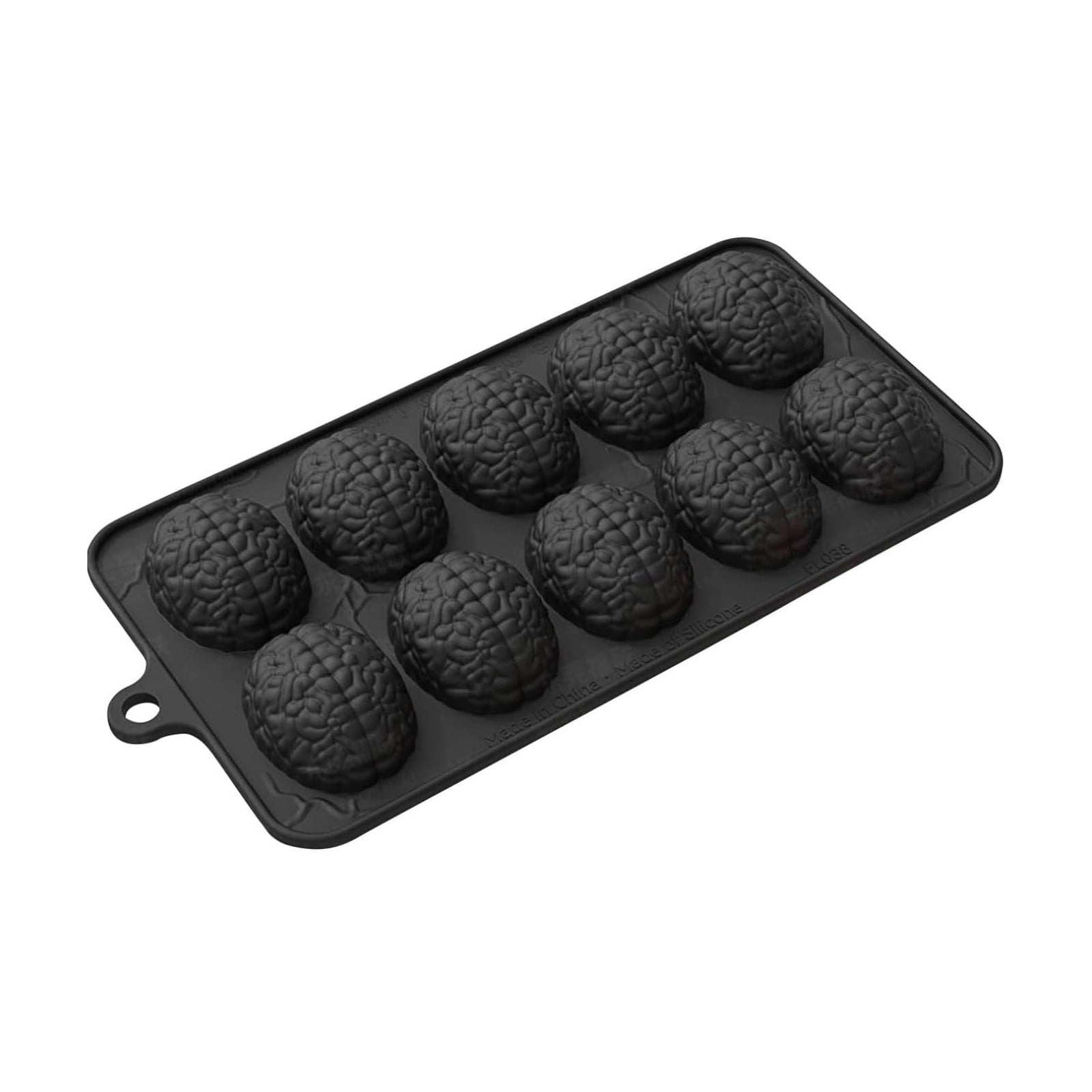 Mfigree 2025 Upgraded Brain Chocolate Molds , Halloween Skeleton Brain ...