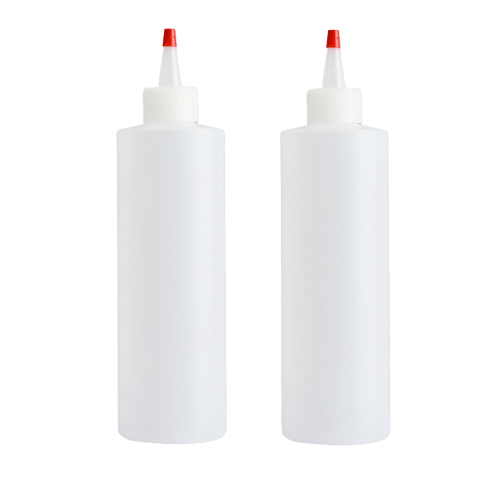 Mfigree 2pcs Plastic Tip Bottle Squeezebottle Paint Bottle 250ml ...