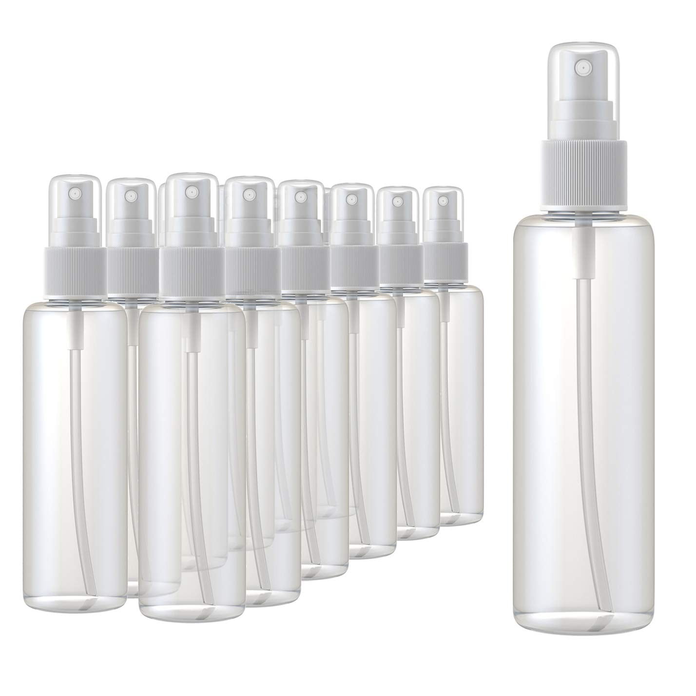 Mfigree 8 Oz Mist Spray Bottle , 12 Count Travel Multi Use Refillable ...