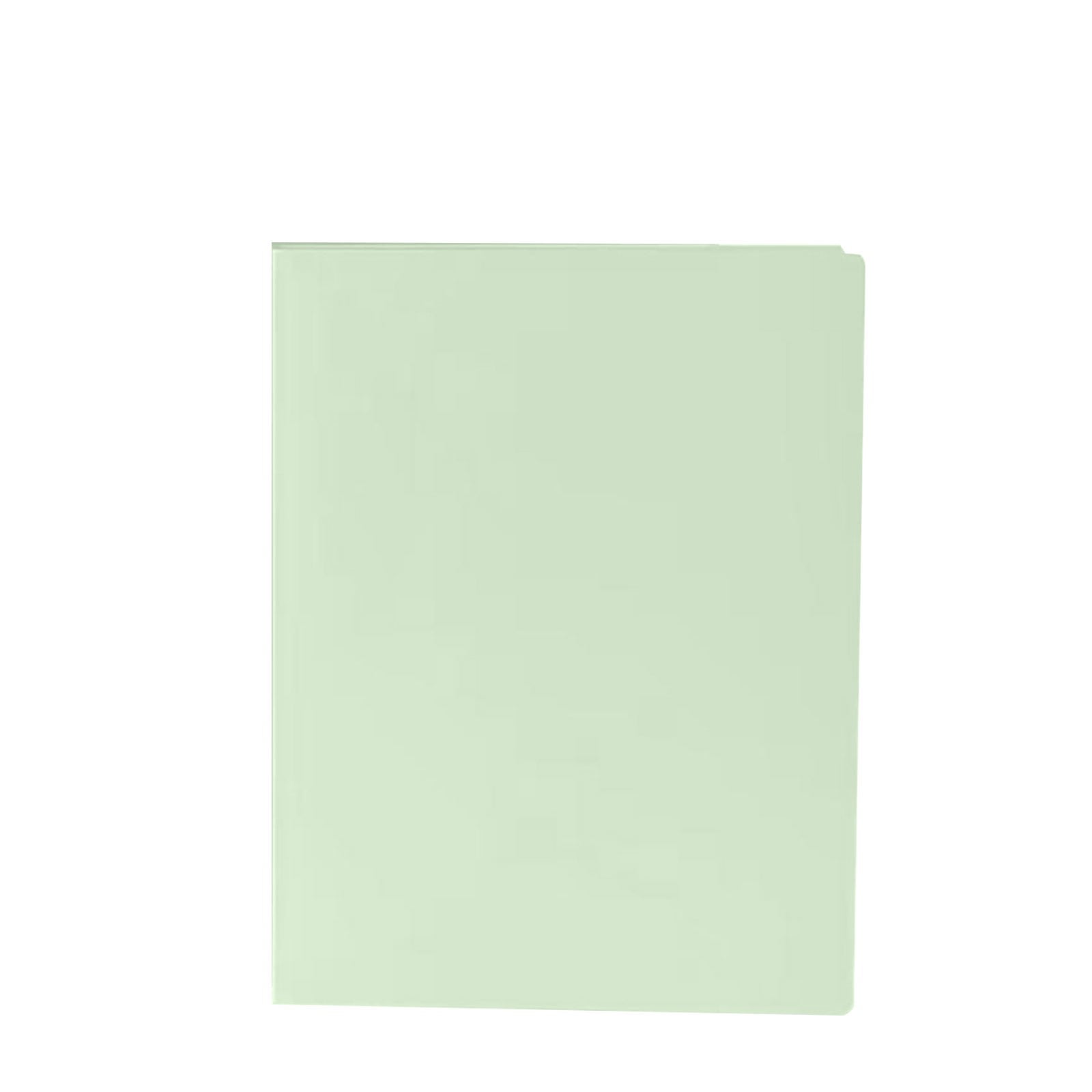 Mfigree A4 Plastic Presentation Book Gradient Green with Clear Plastic ...