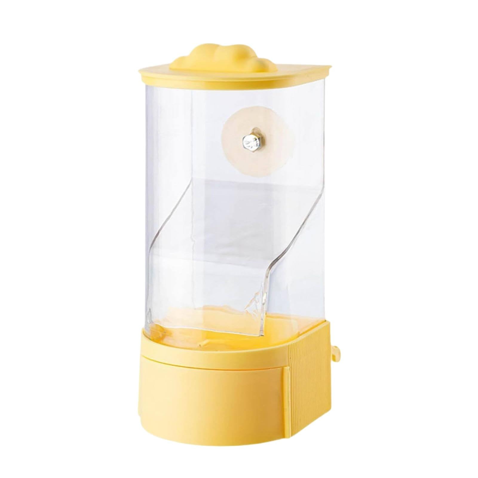 Mfigree Automatic Parrot Feeder with Anti-Scatter Design, Hanging Bird ...
