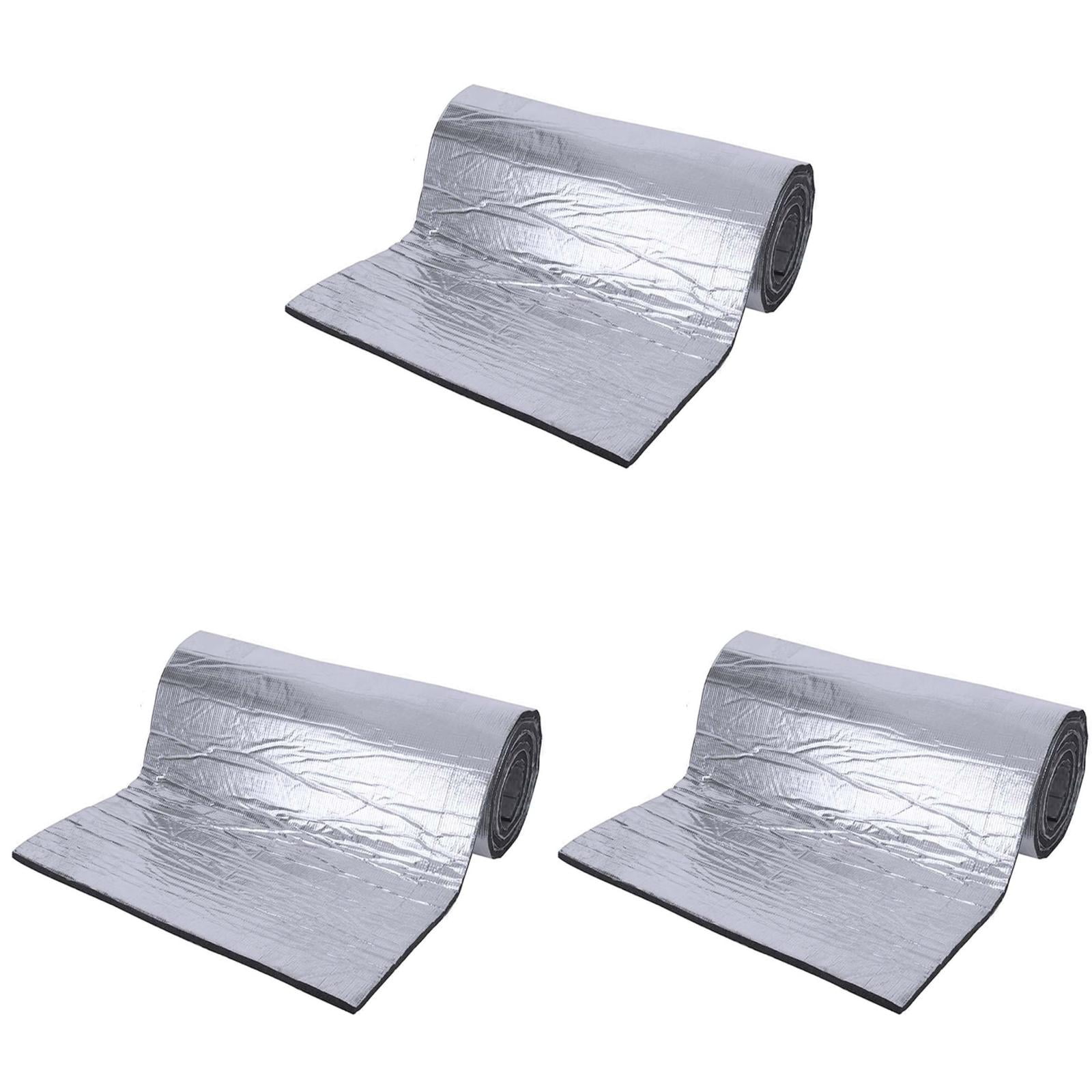 Mfigree Car Heat Sound Deadening Insulation Mat, Foam Self Adhesive Mat ...
