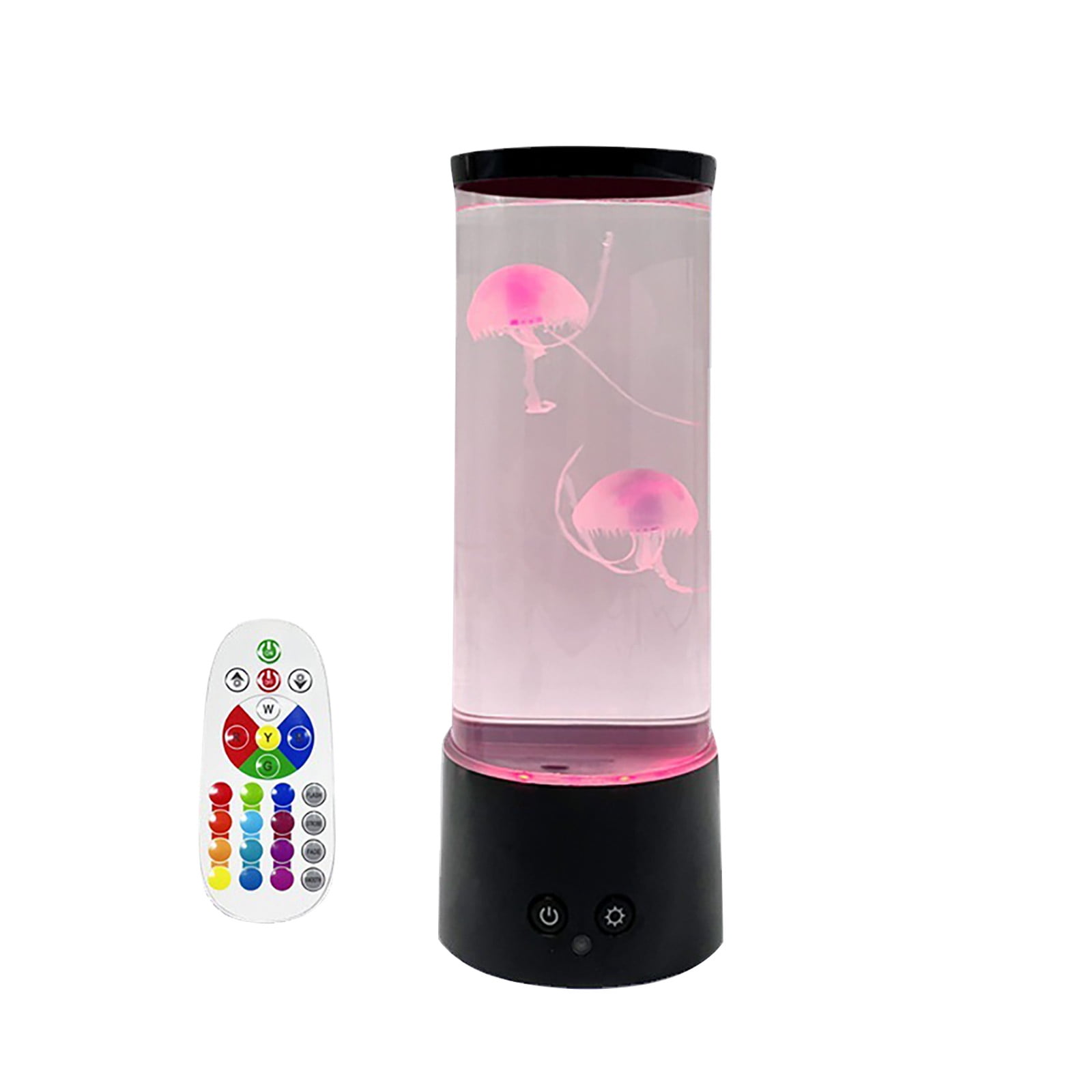 Mfigree Color Changing Light Round Led Lava Lamp With Remote Control ...
