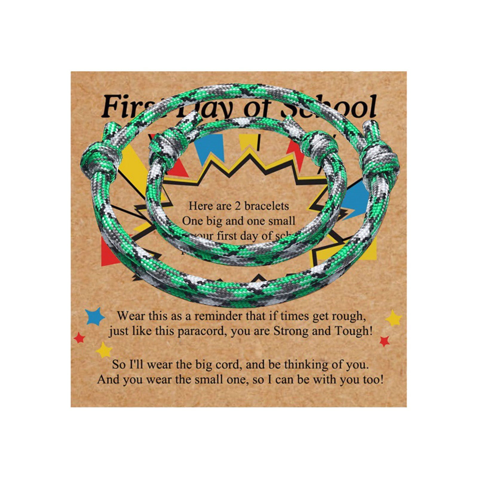 Mfigree Cute First Day Of Kindergarten Bracelet, Back to School ...