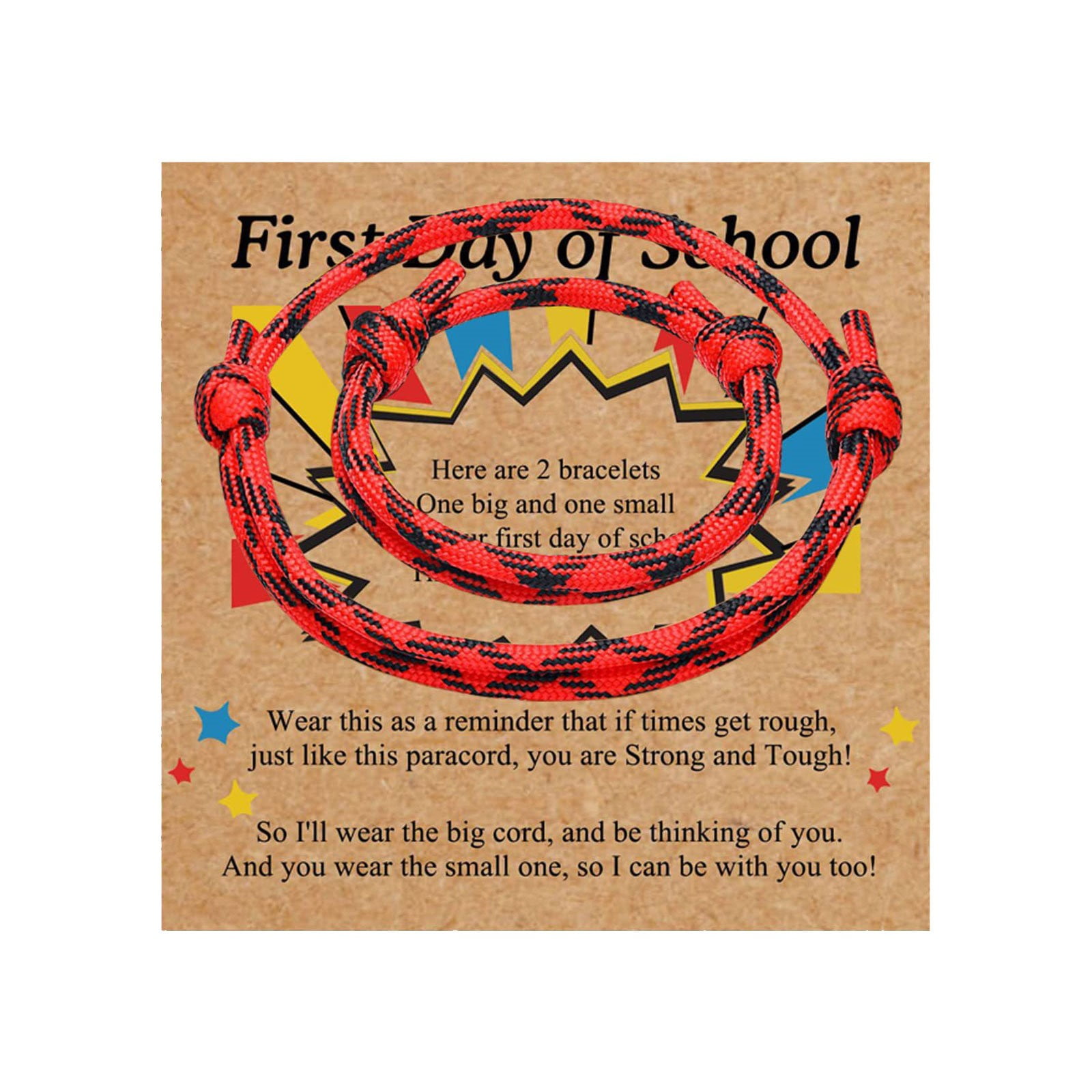 Mfigree Cute First Day Of Kindergarten Bracelet, Back to School ...