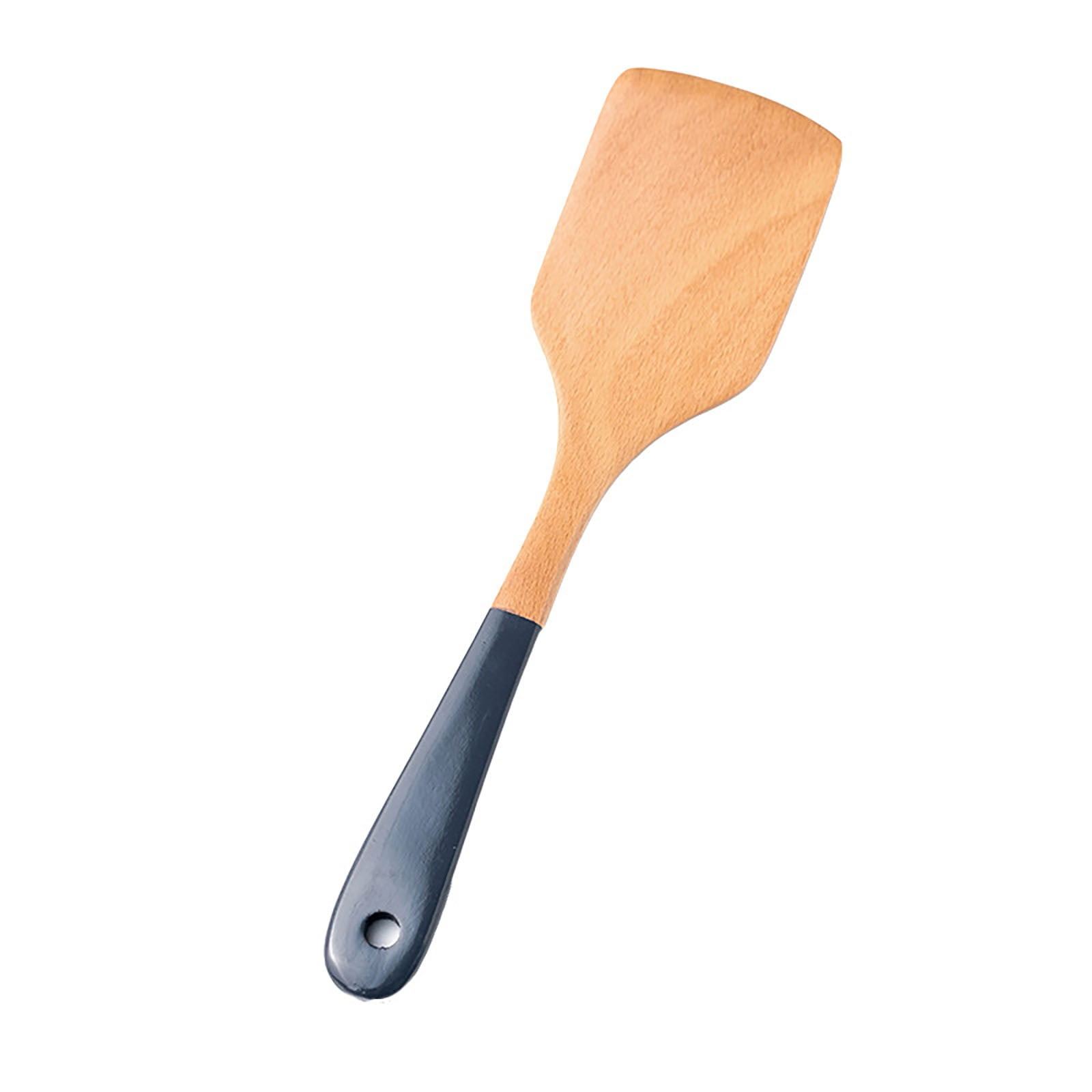 Mfigree Extra-Long Wooden Cooking Utensils Set, Heat-Resistant Spatulas ...