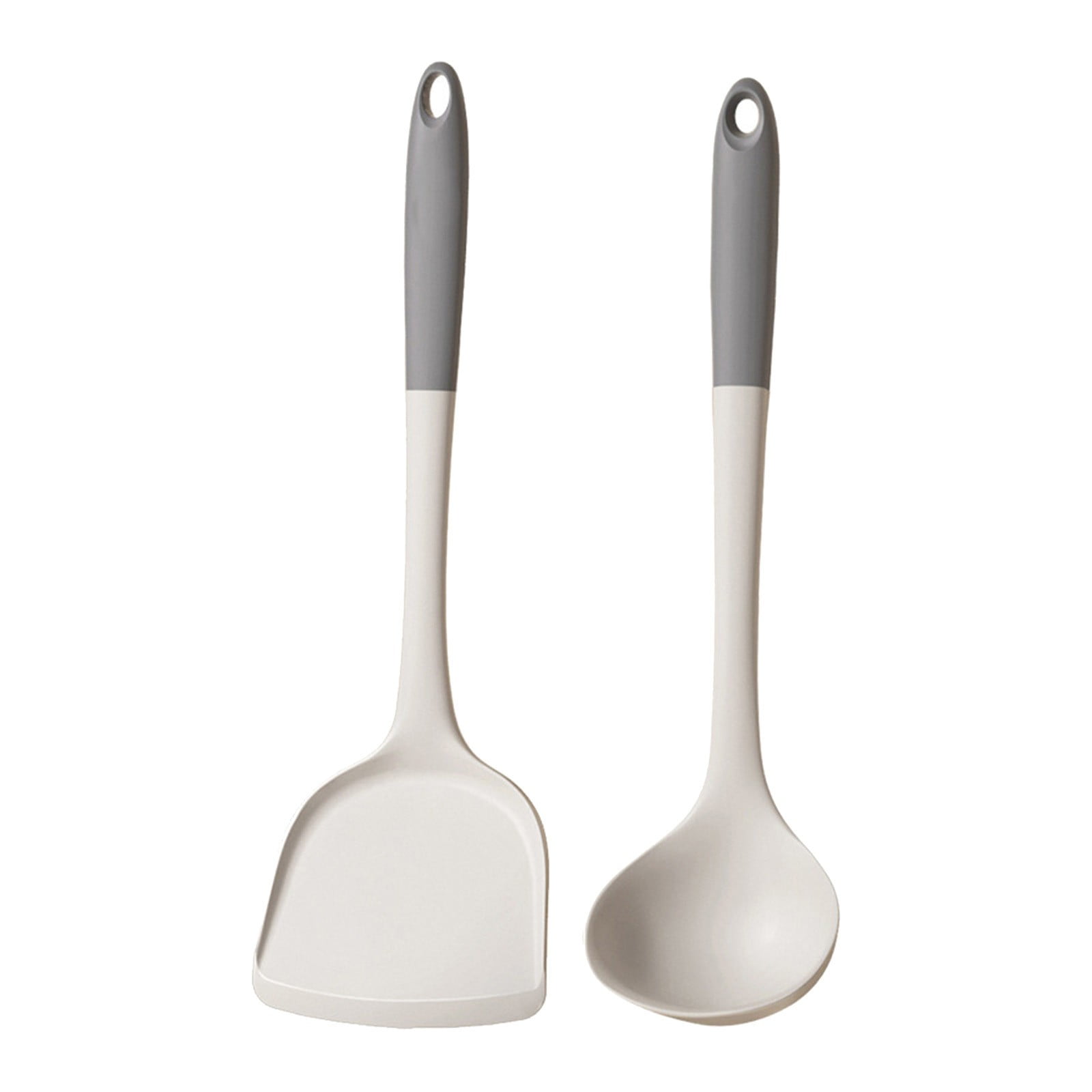 Mfigree Food Grade Silicone Rubber Spatula Set,Silicone Kitchen Set [3 ...