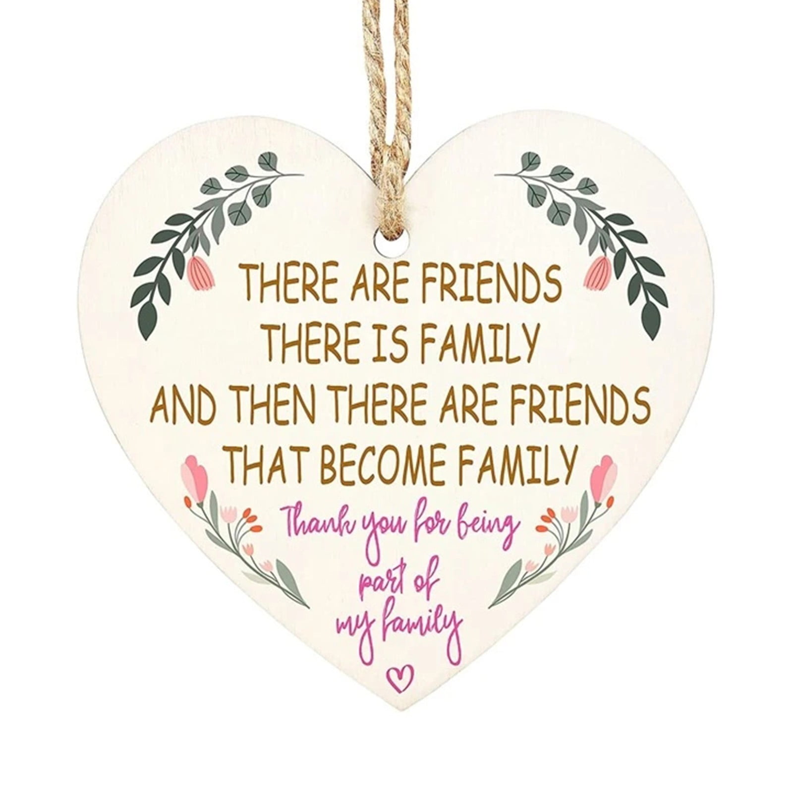 Mfigree Friendship Colleagues Family Wooden Pendant Christmas Tree ...