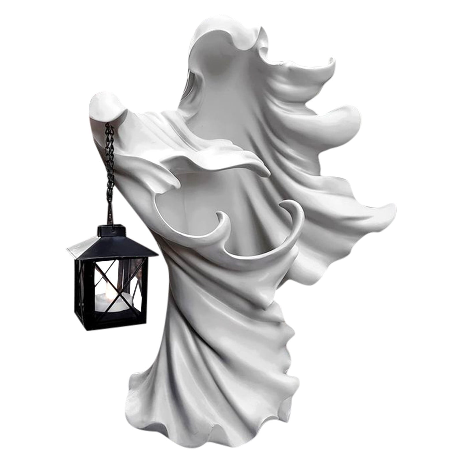 Mfigree Halloween Decoration Witch Statue Sculpture Resin Witch with ...