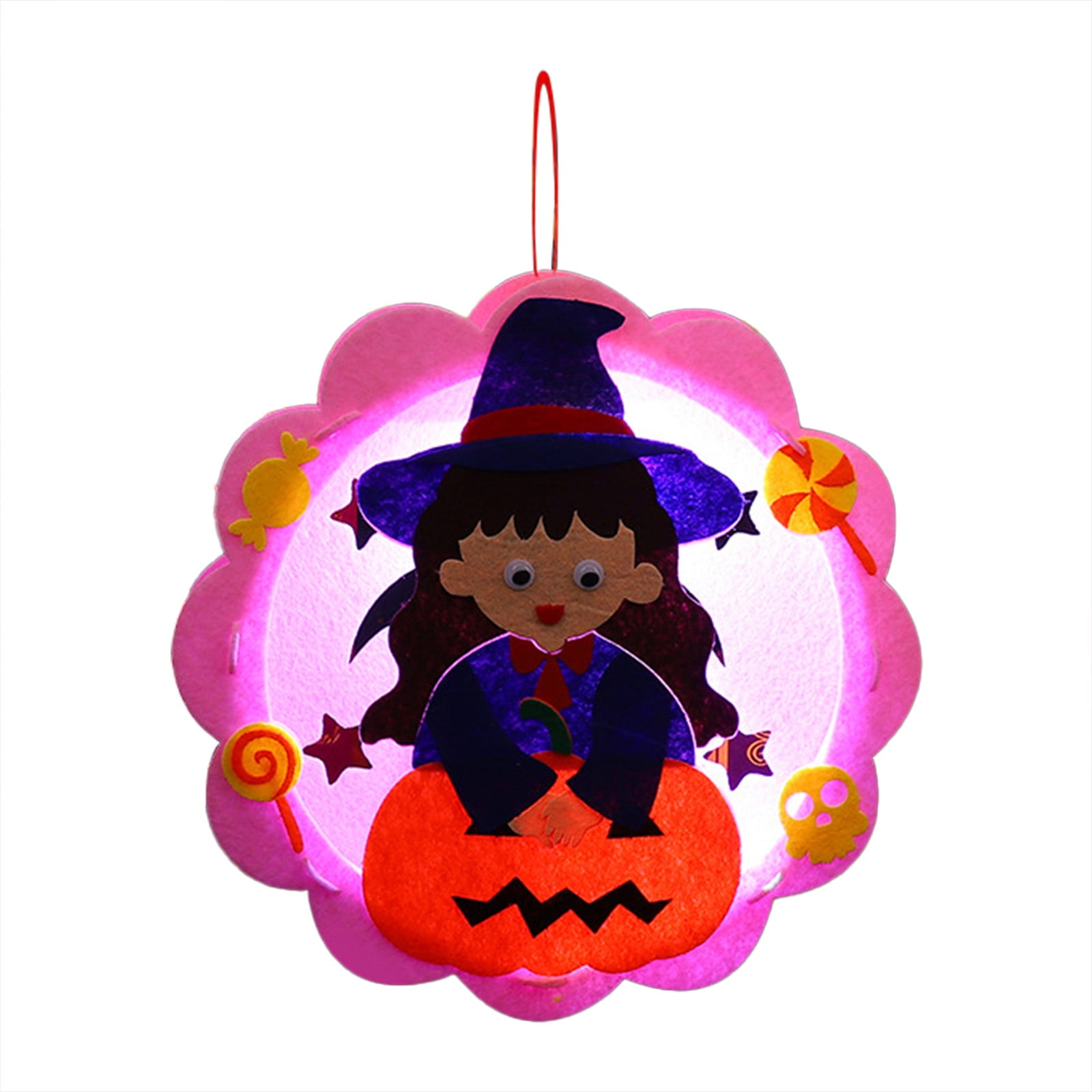Mfigree Halloween Decorations Pumpkin Lamp Halloween Bucket DIY Kids ...