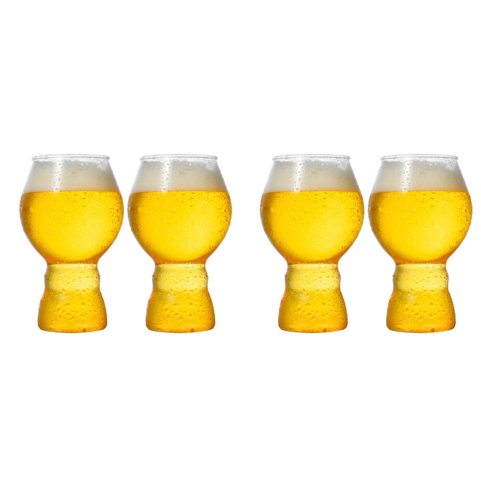 Mfigree Home Freezer Beer Mugs, Insulated with Liquid Gel Plastic Pint ...