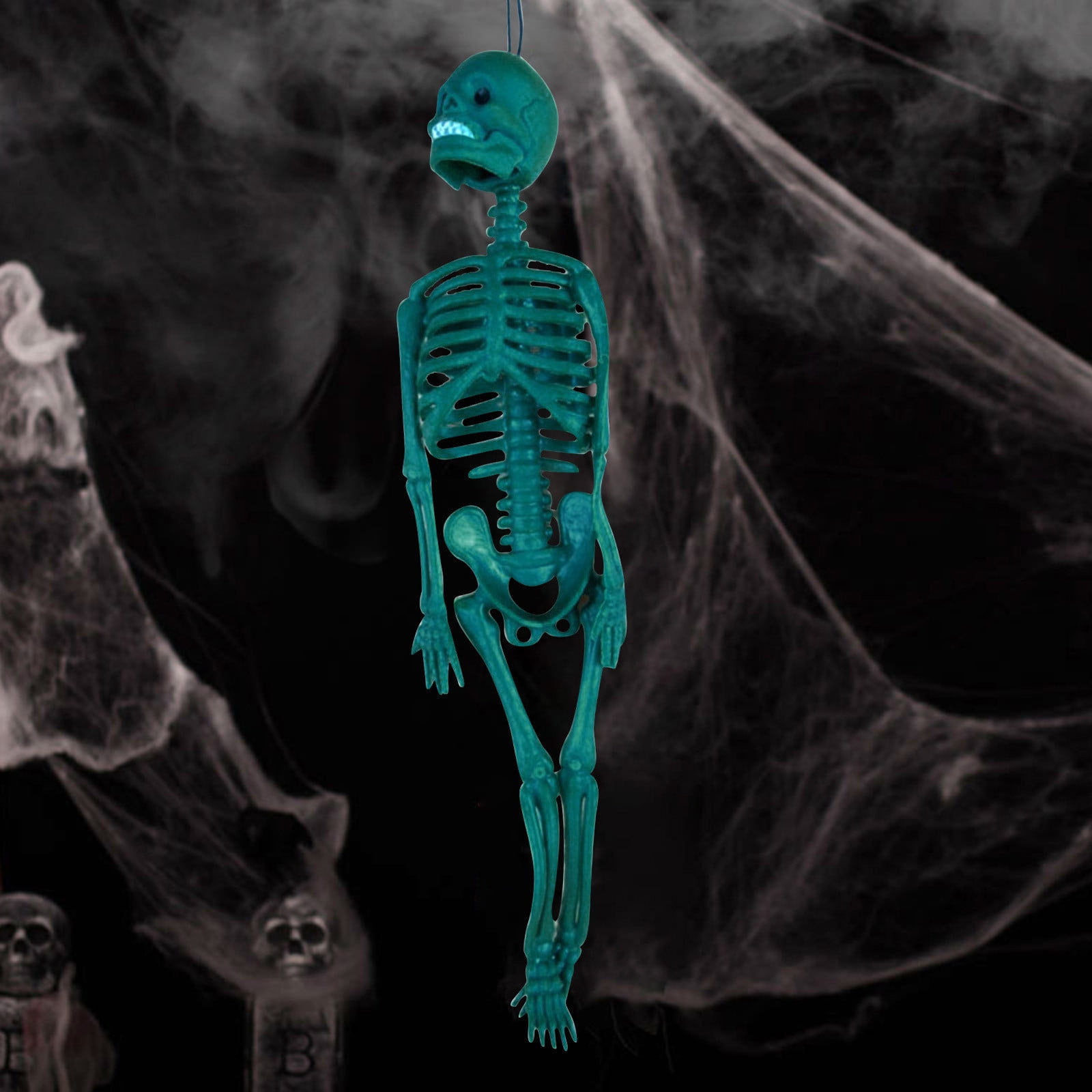 Mfigree Human Body Skeleton Model Kits, Anatomy Figure,Glow in The Dark Bones Interactive ...