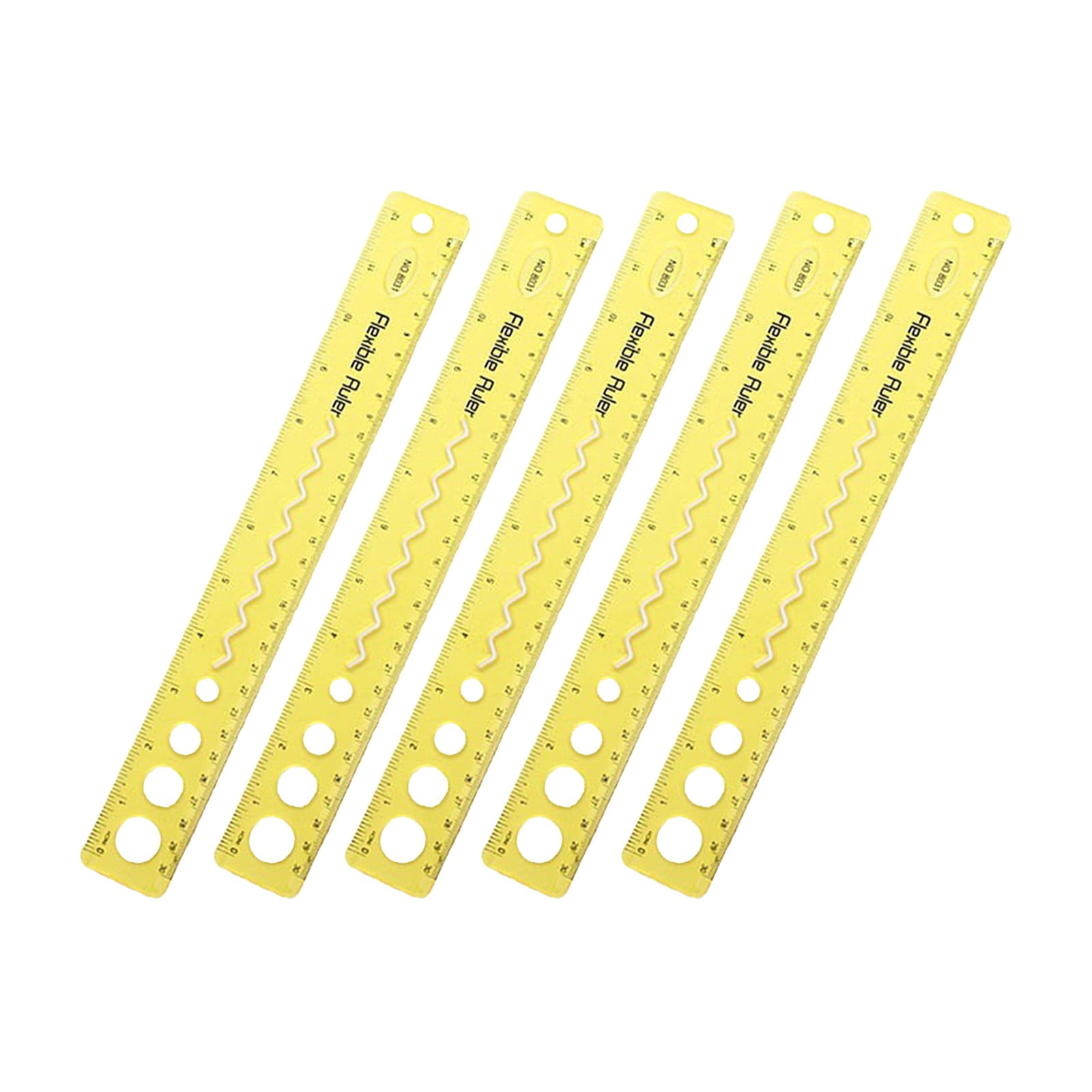 Mfigree Inch Bendable Ruler,Flexible Ruler, Soft Bendable Ruler ...